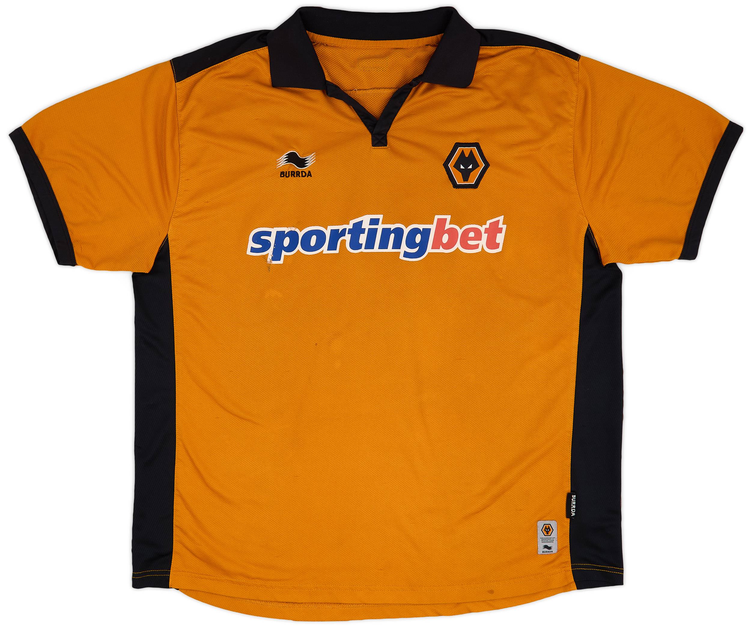 2010-11 Wolves Home Shirt - 5/10 - (XXL)