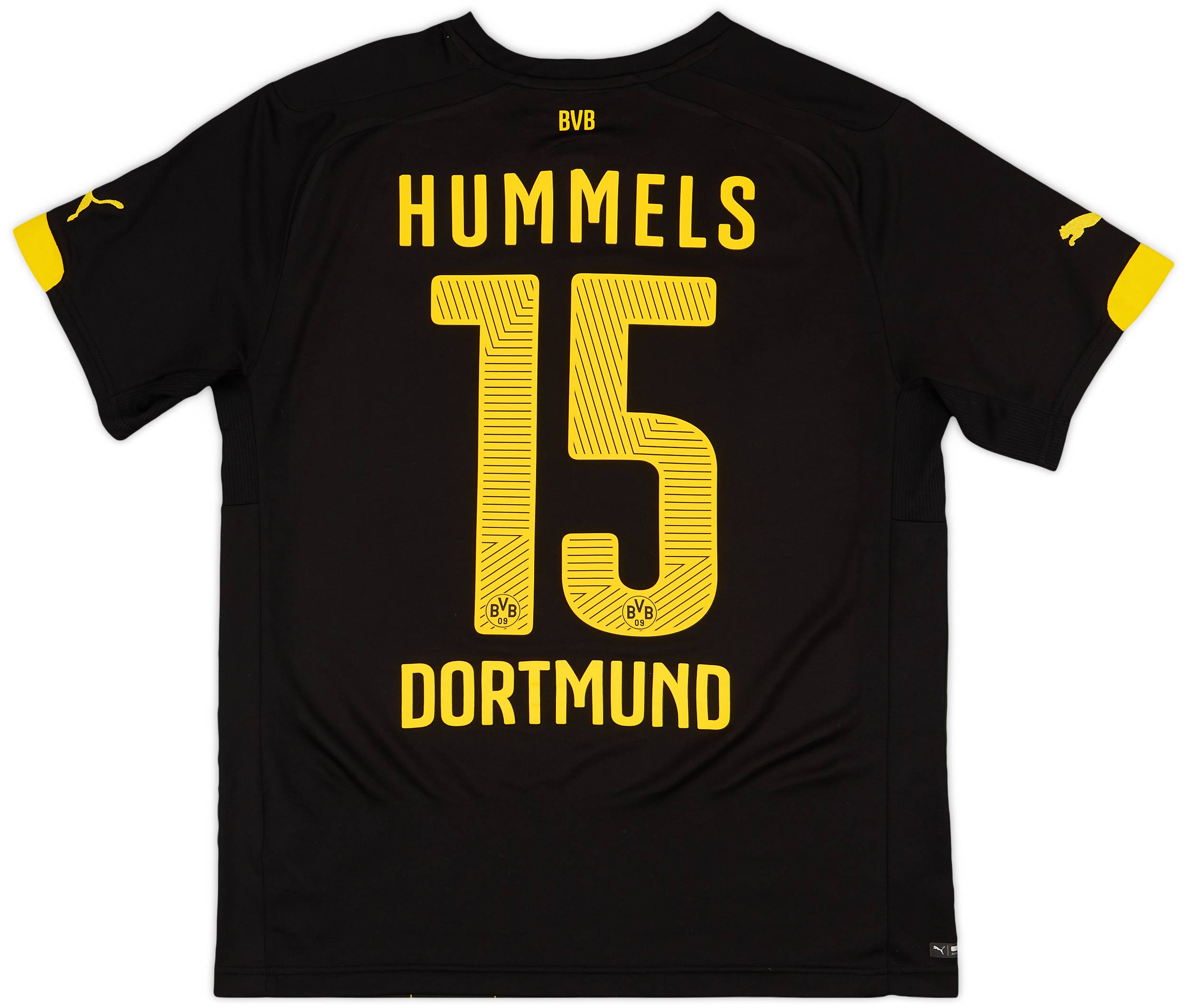 2014-16 Borussia Dortmund Away Shirt Hummels #15 - 9/10 - (M)
