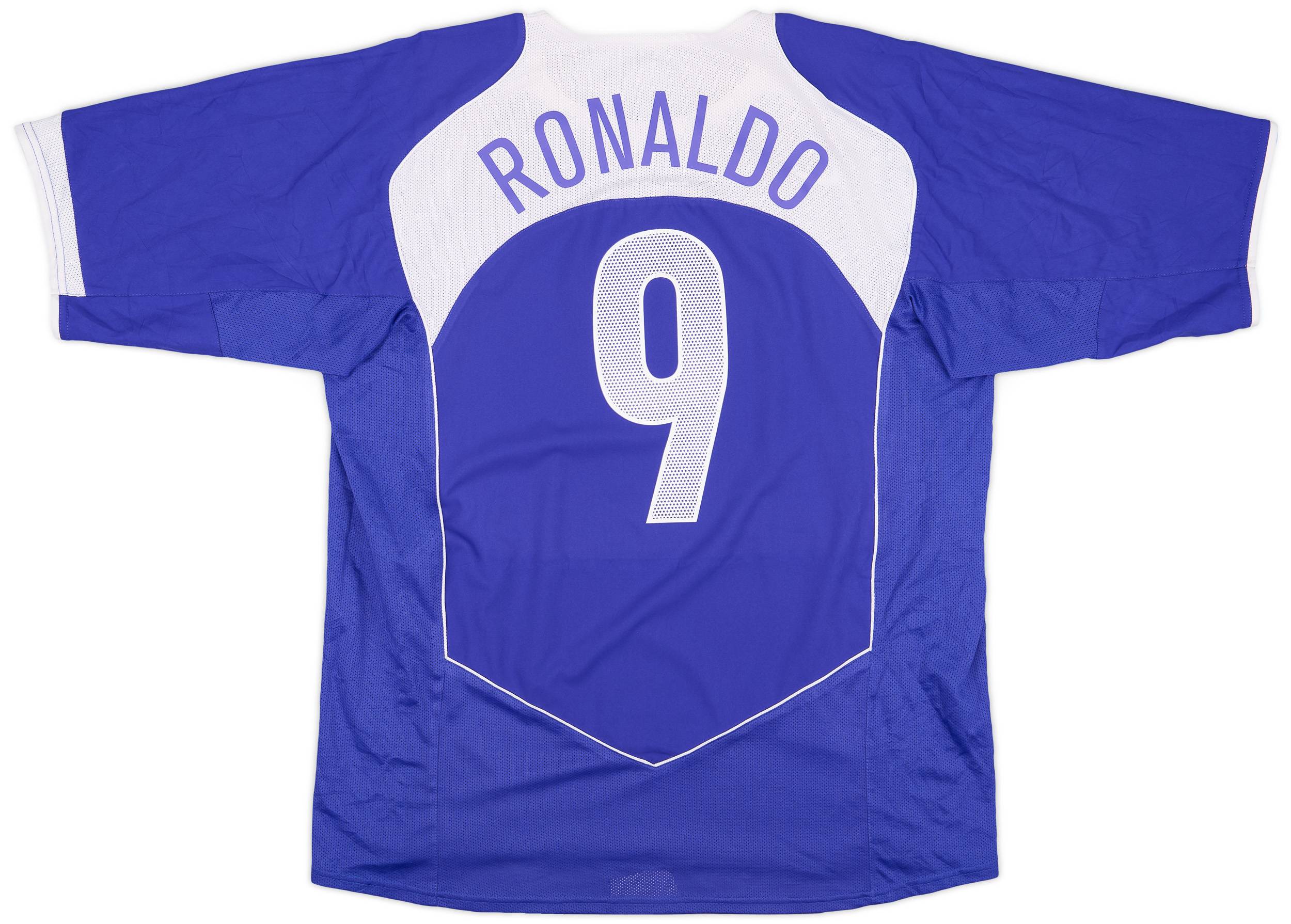 2004-06 Brazil Away Shirt Ronaldo #9 - 9/10 - (XL)