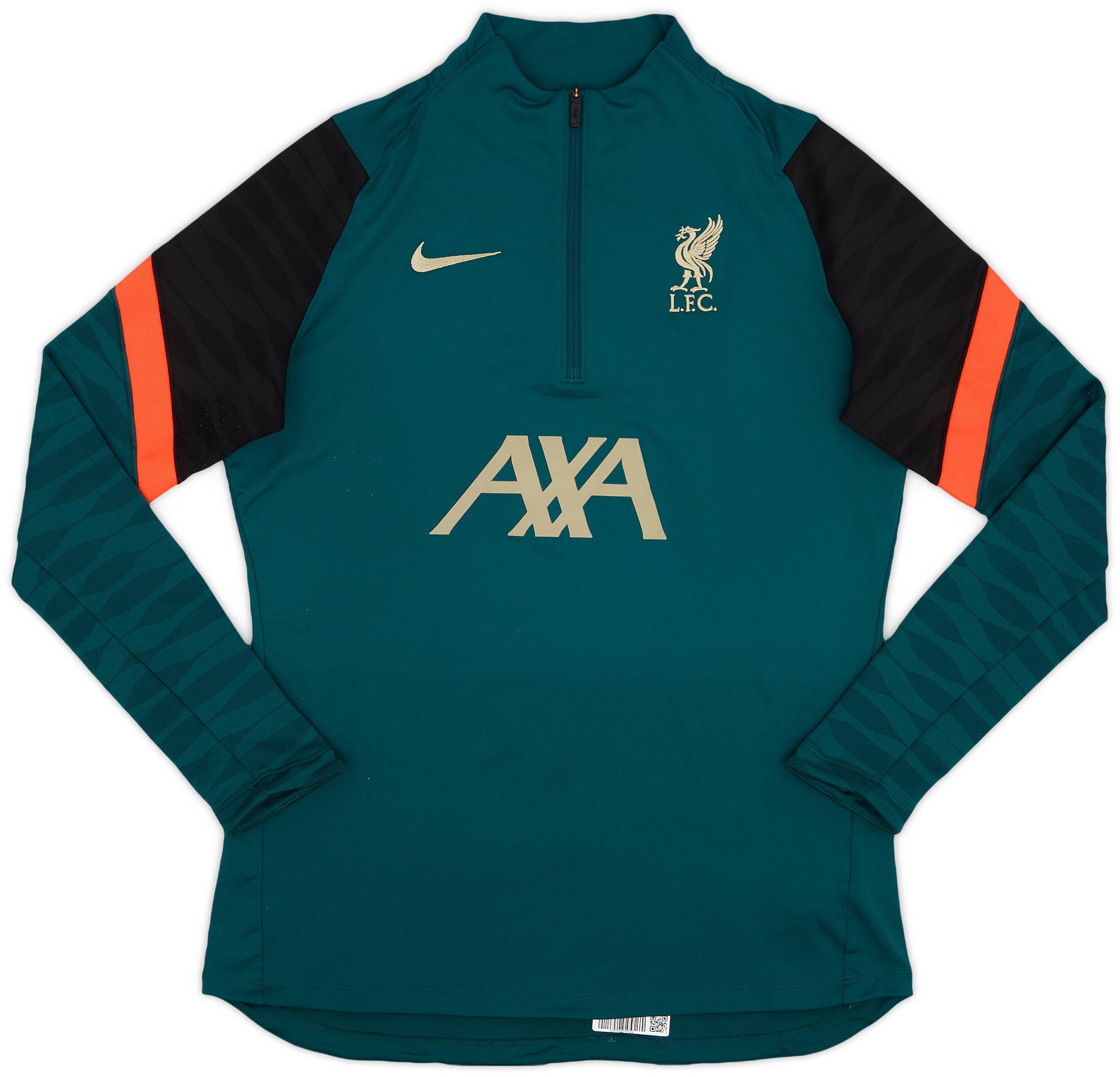 2022-23 Liverpool Nike 1/4 Zip Training Top - 9/10 - (M)