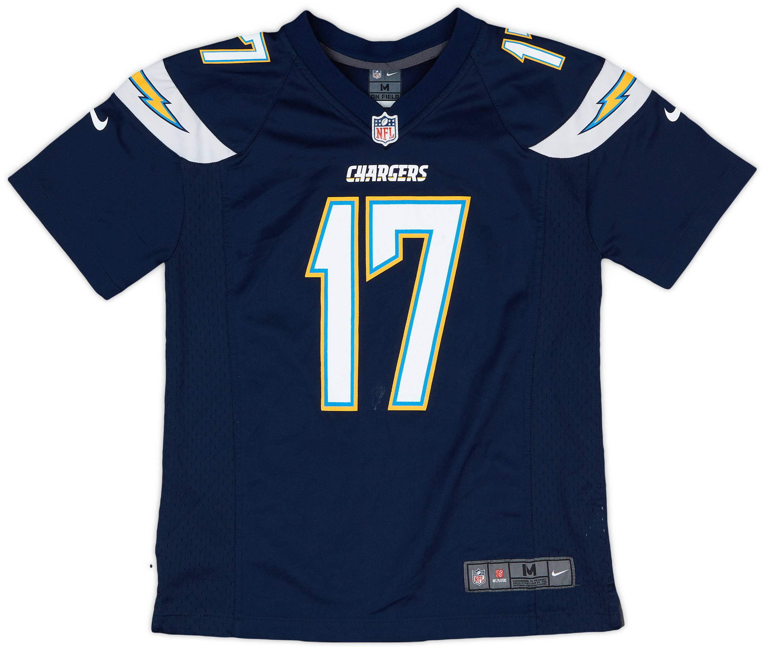 2013-16 San Diego Chargers Rivers #17 Nike Game Home Jersey - 7/10 - (M ...