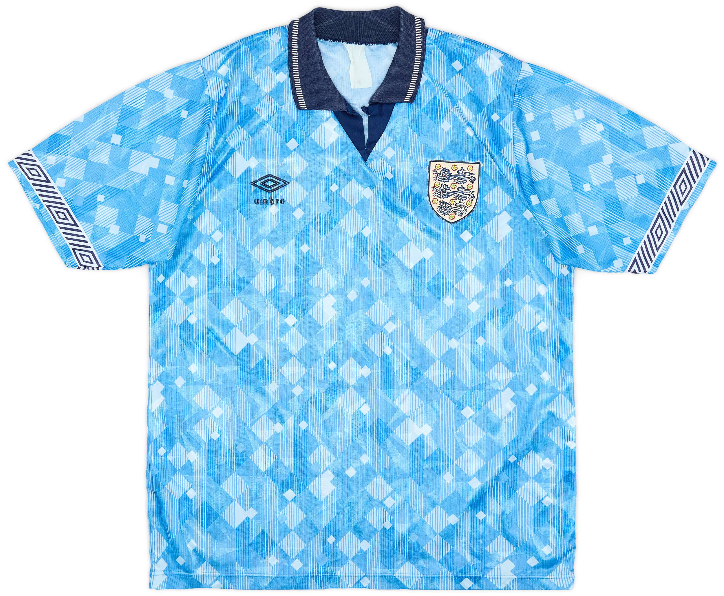 1990-92 England Third Shirt - 7/10 - (M)