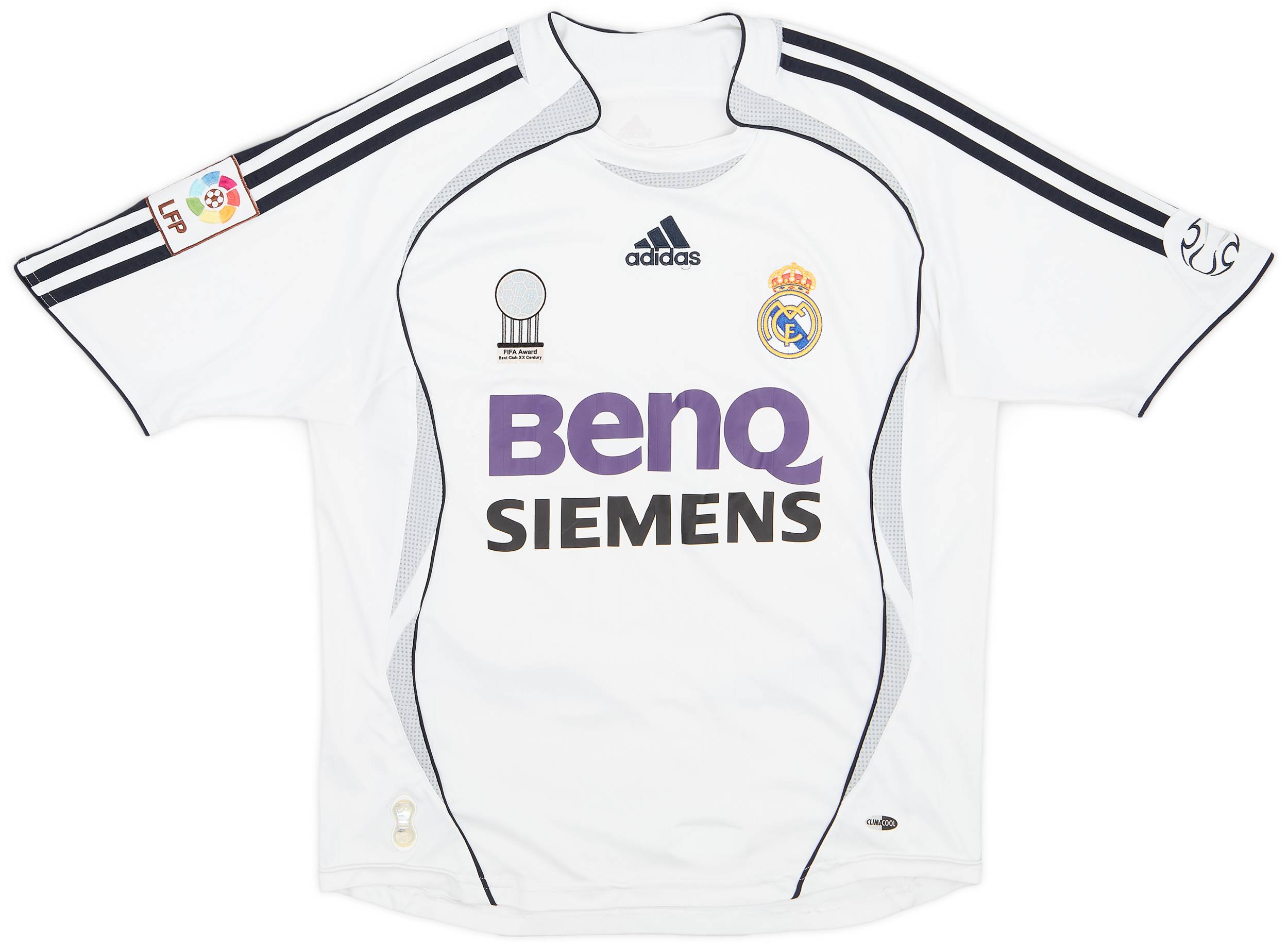 2006-07 Real Madrid Home Shirt - 6/10 - (L.Boys)