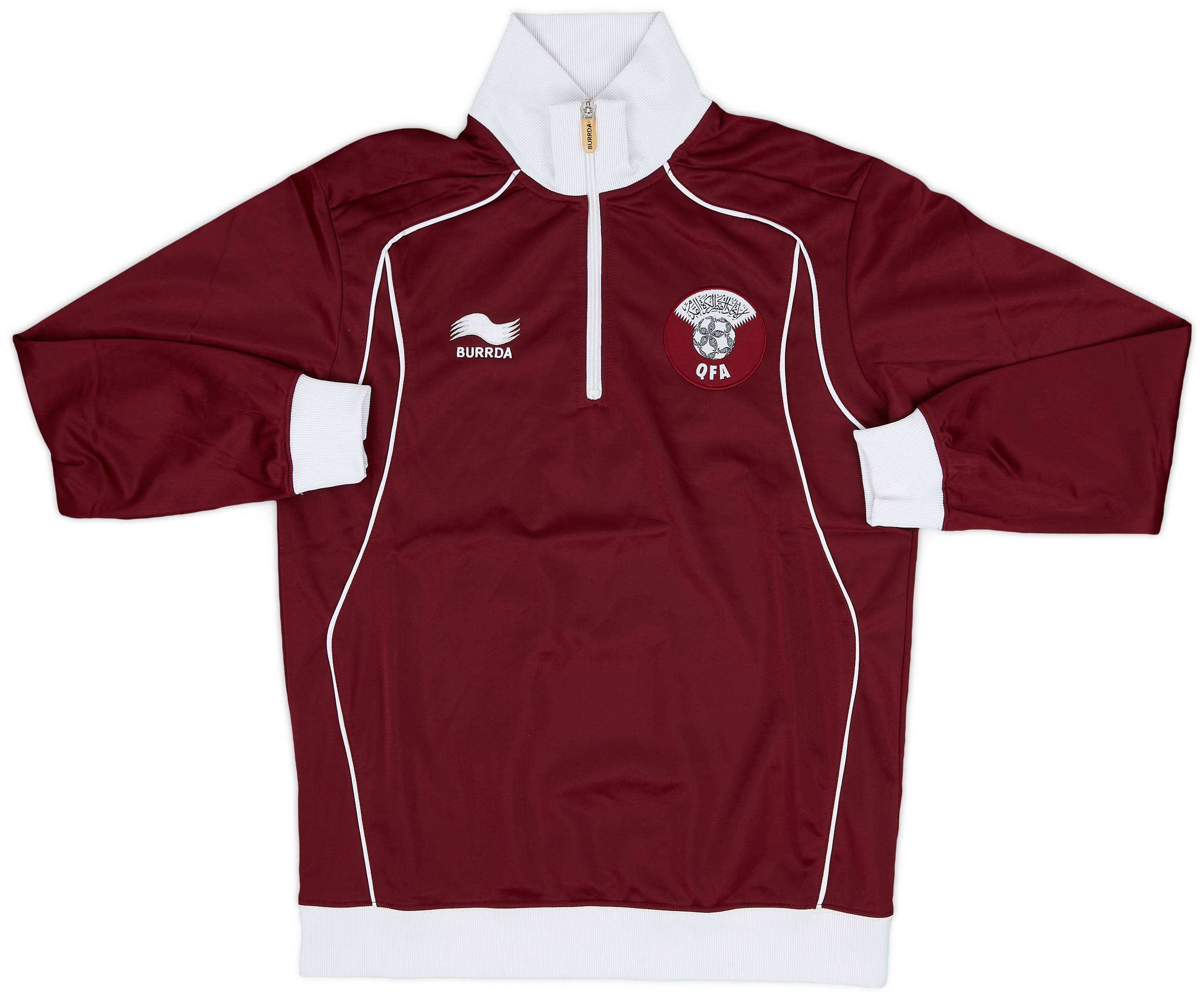 2008-09 Qatar Burrda 1/4 Zip Training Top - 8/10 - (M)