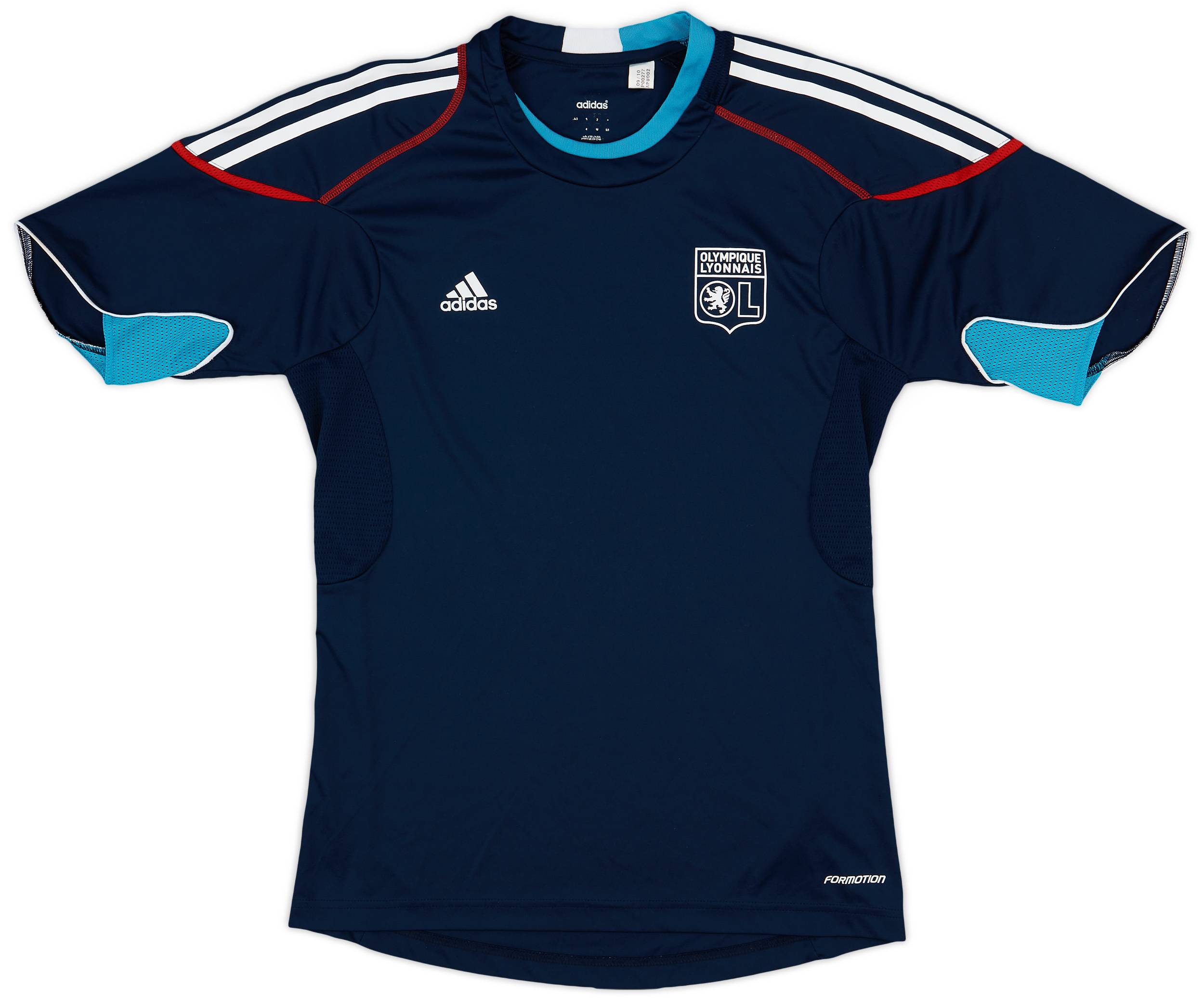 2010-11 Lyon adidas Formotion Training Shirt - 8/10 - (S/M)