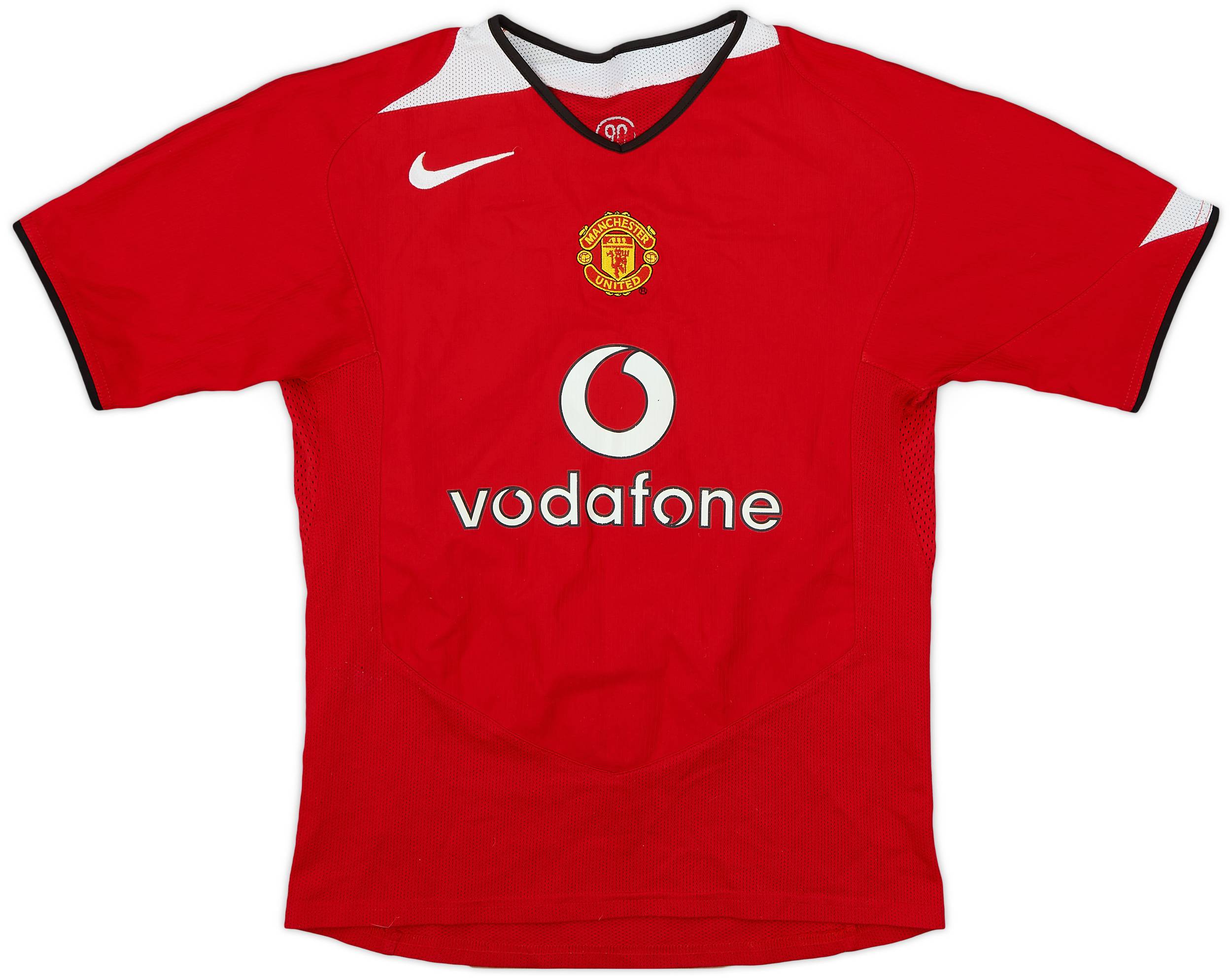 2004-06 Manchester United Home Shirt - 9/10 - (M.Boys)