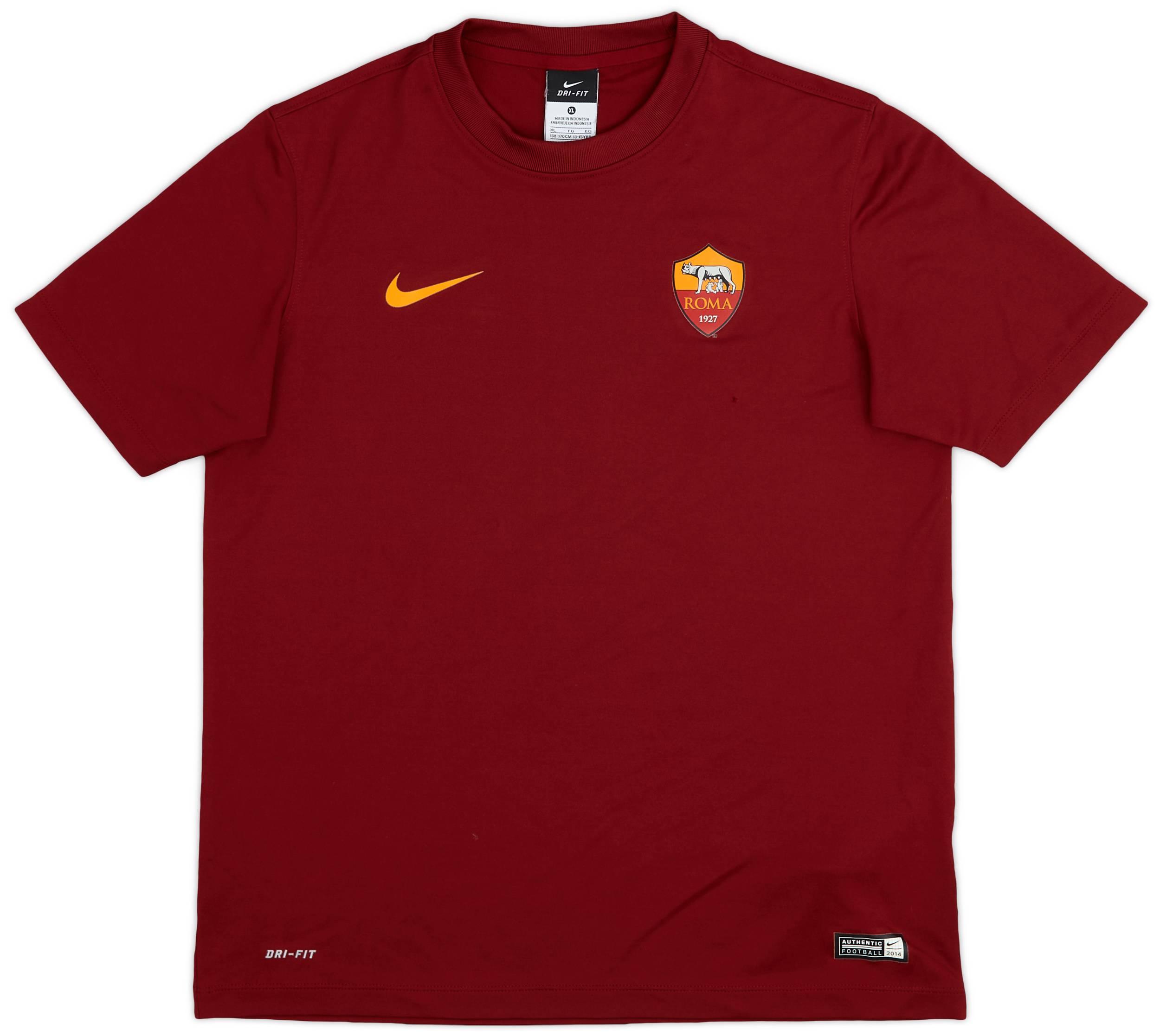 2014-15 Roma Basic Home Shirt - 6/10 - (XL.Boys)