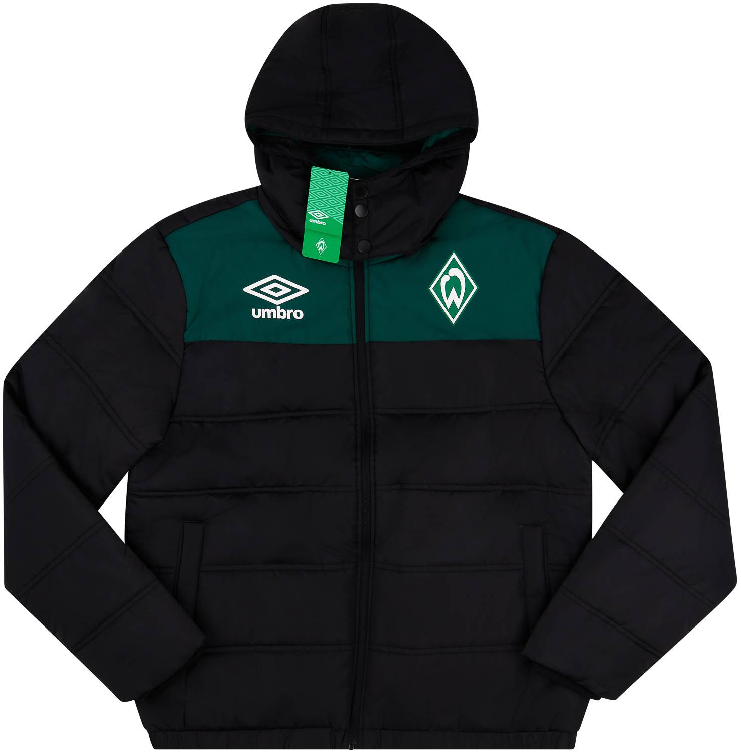 2020-21 Werder Bremen Umbro Puffer Jacket