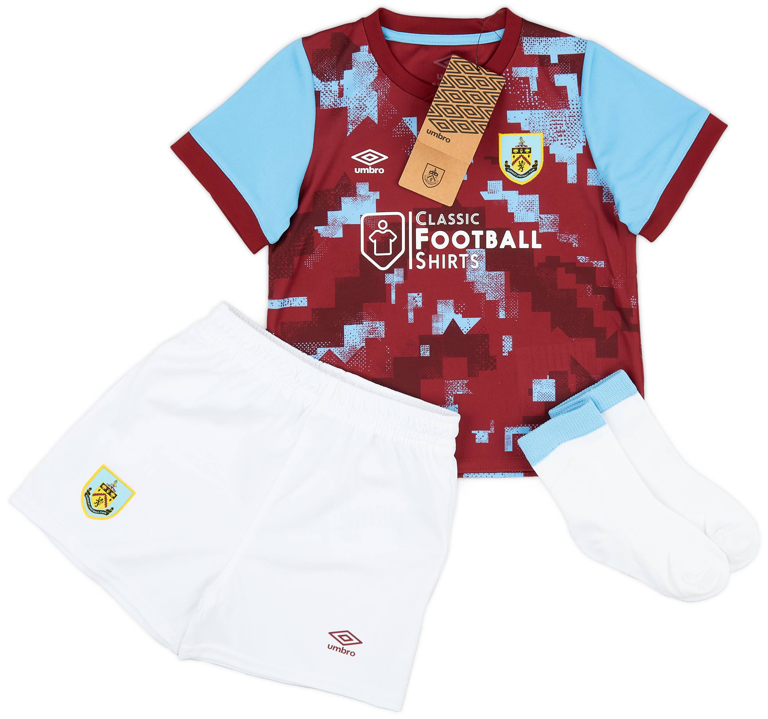 2022-23 Burnley Full Home Kit (BABY)