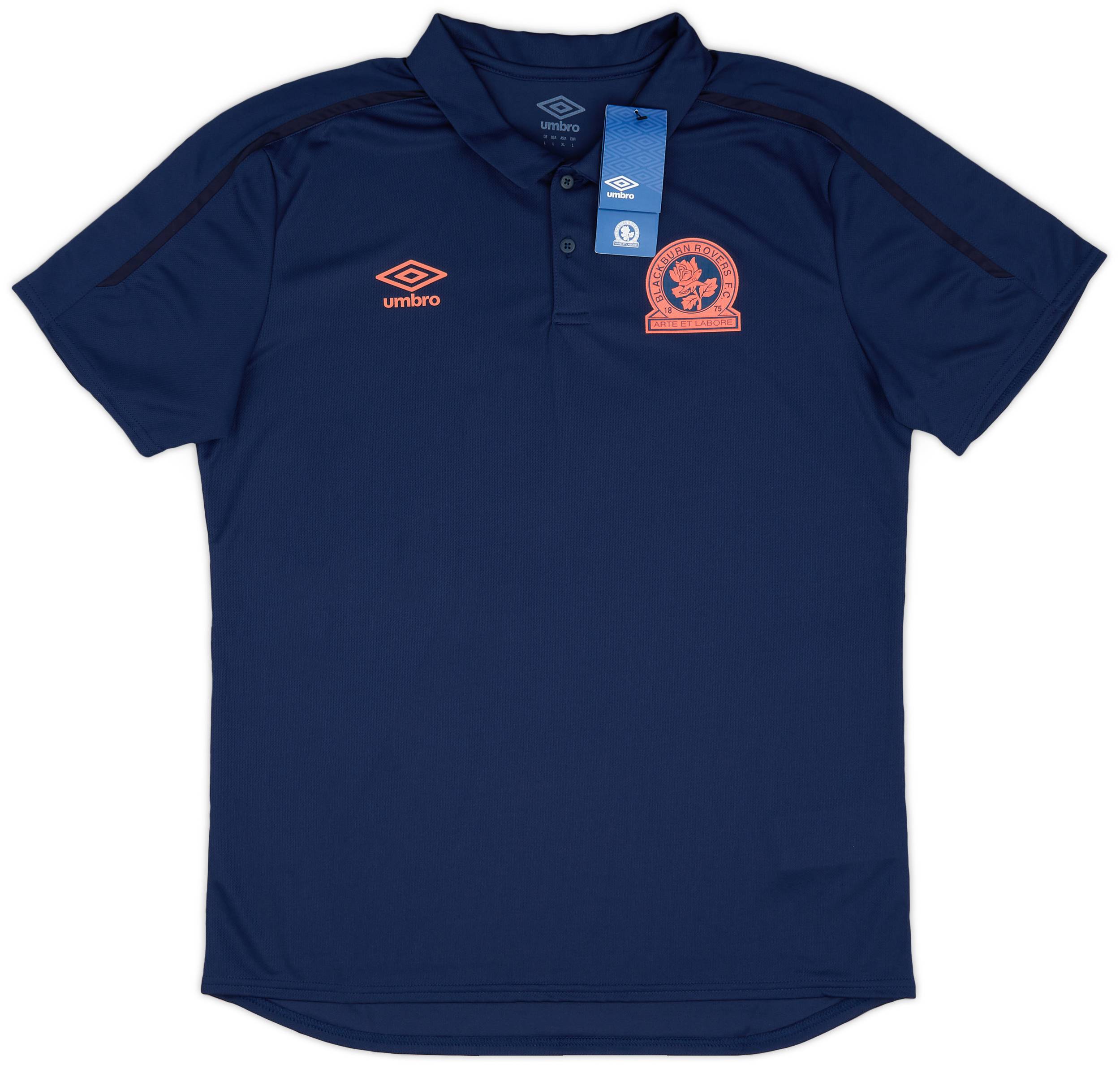 2019-20 Blackburn Rovers Umbro Polo T-Shirt (L)