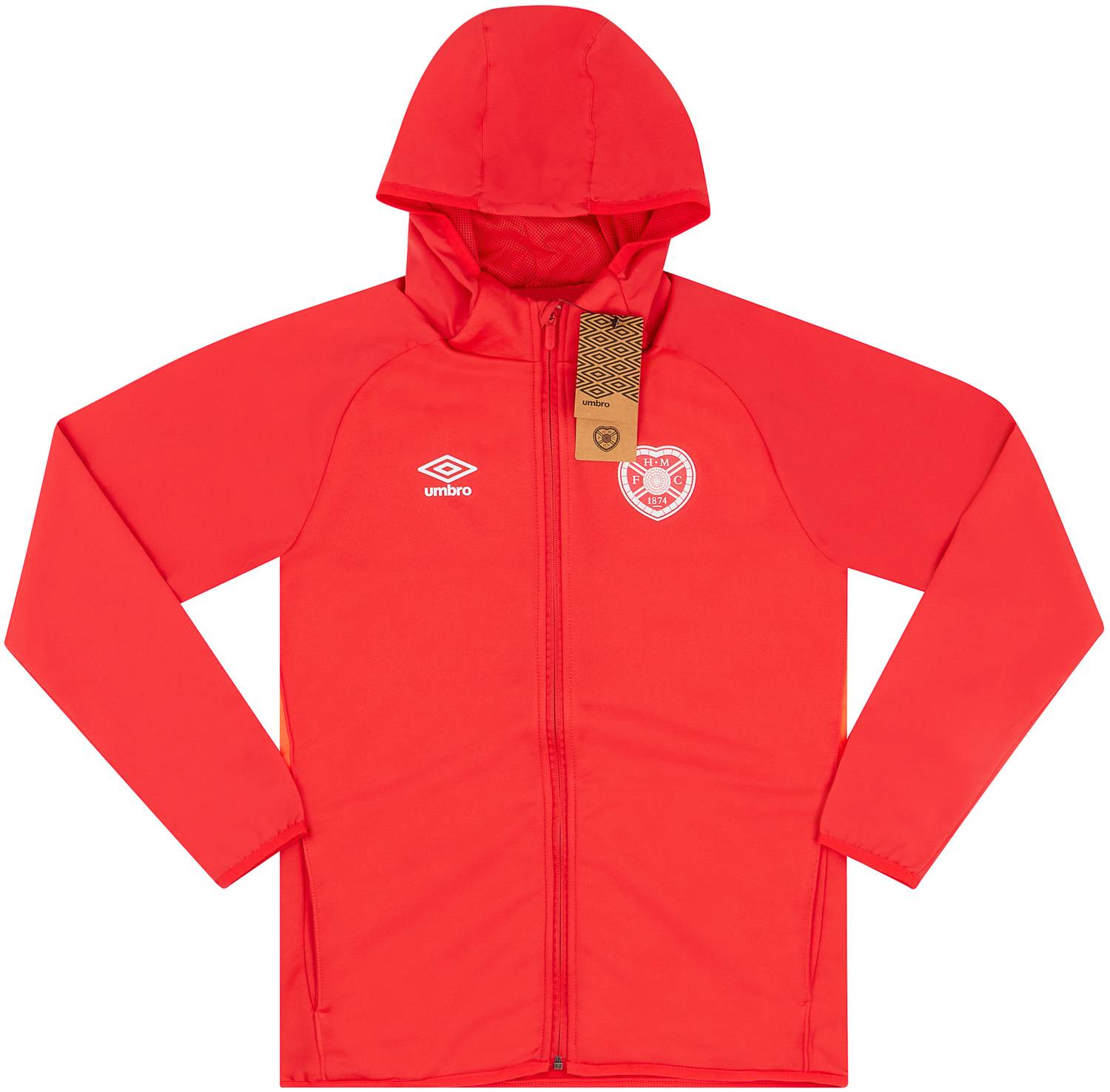 2021-22 Hearts Umbro Hooded Jacket - NEW - (KIDS)