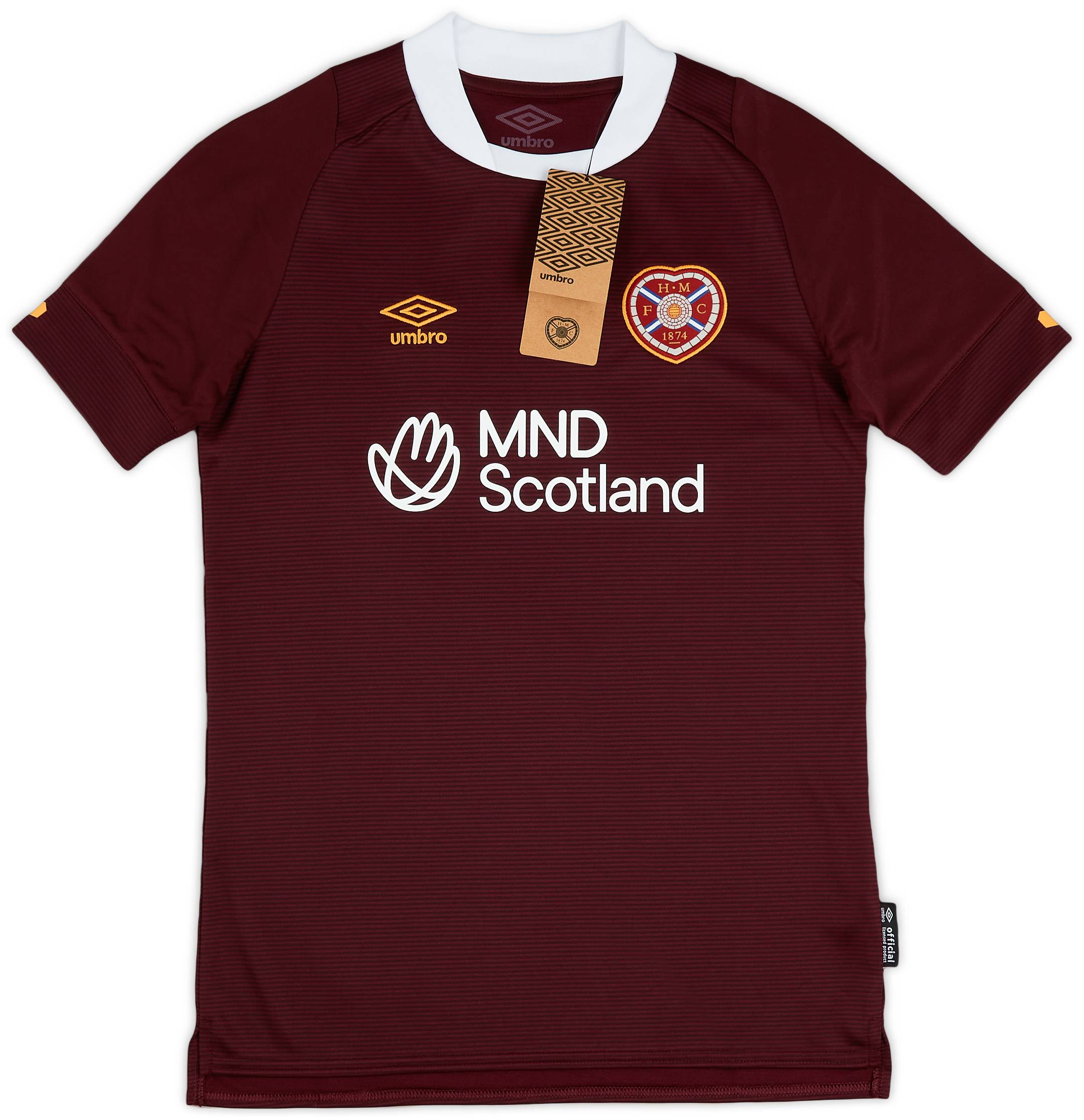 2022-23 Hearts Home Shirt - (KIDS)