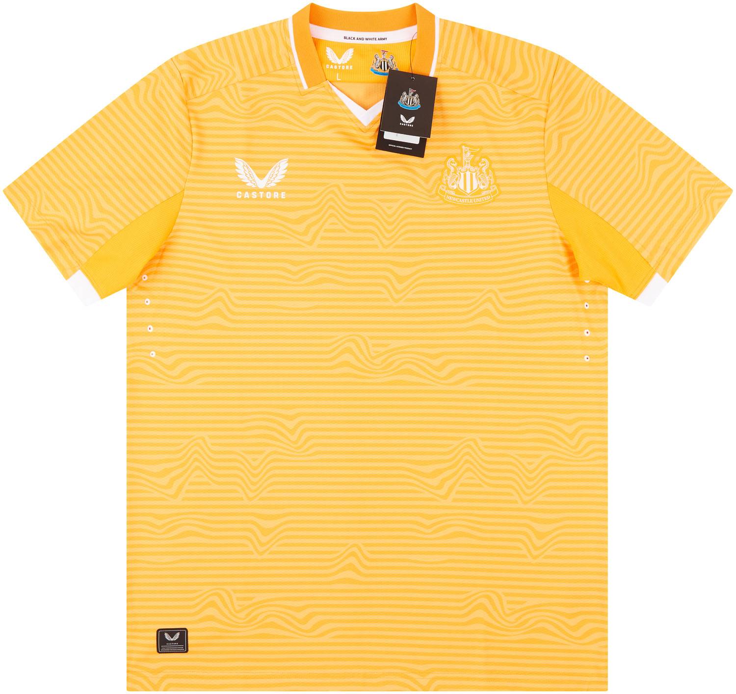 2021-22 Newcastle Player Issue Pro GK Away S/S Shirt (L)