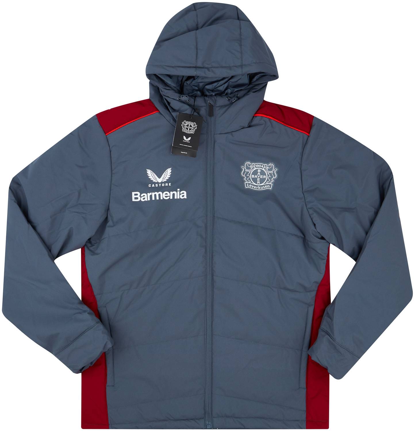 2022-23 Bayer Leverkusen Castore Padded Bench Jacket