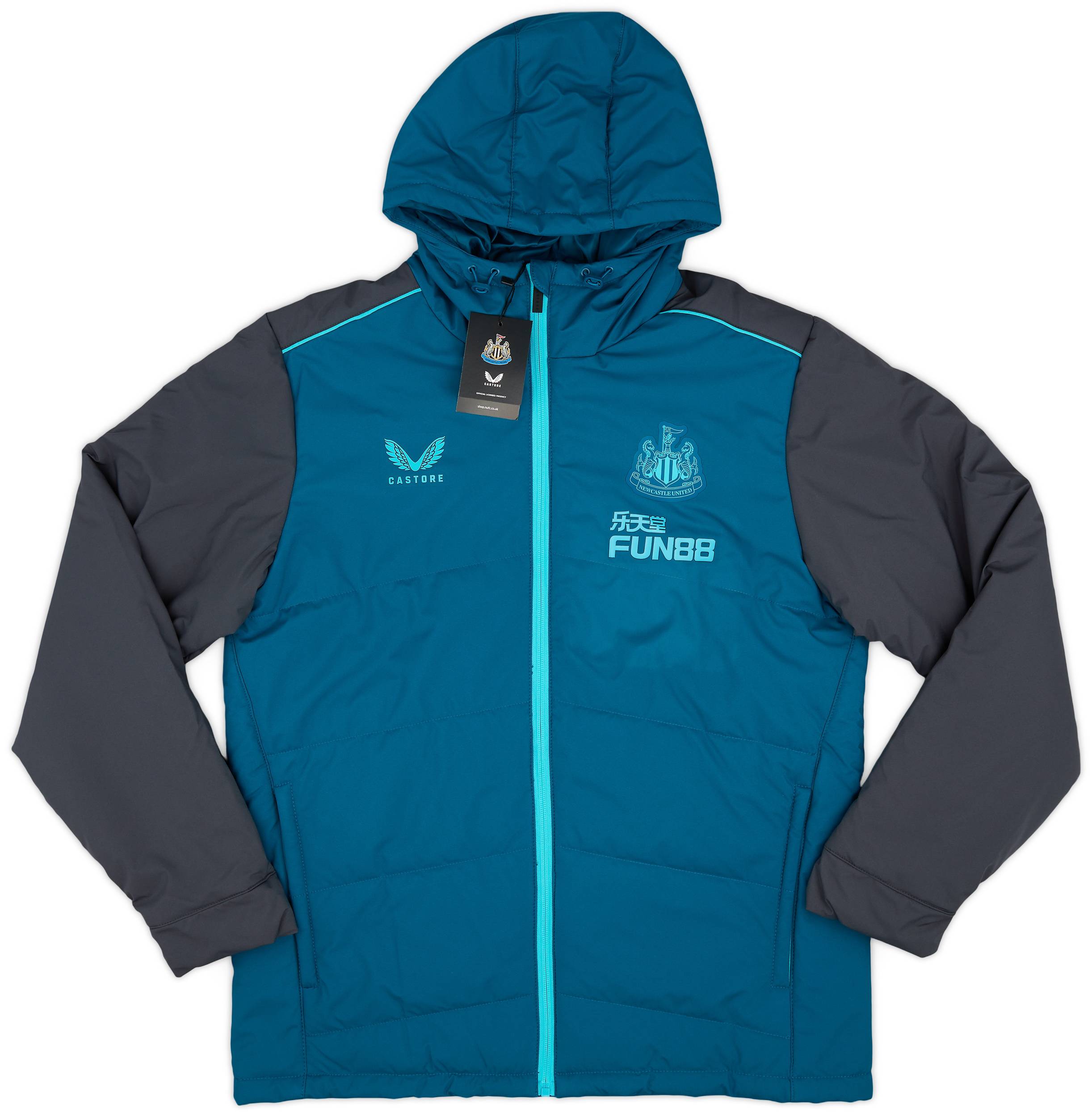 2022-23 Newcastle Castore Bench Jacket