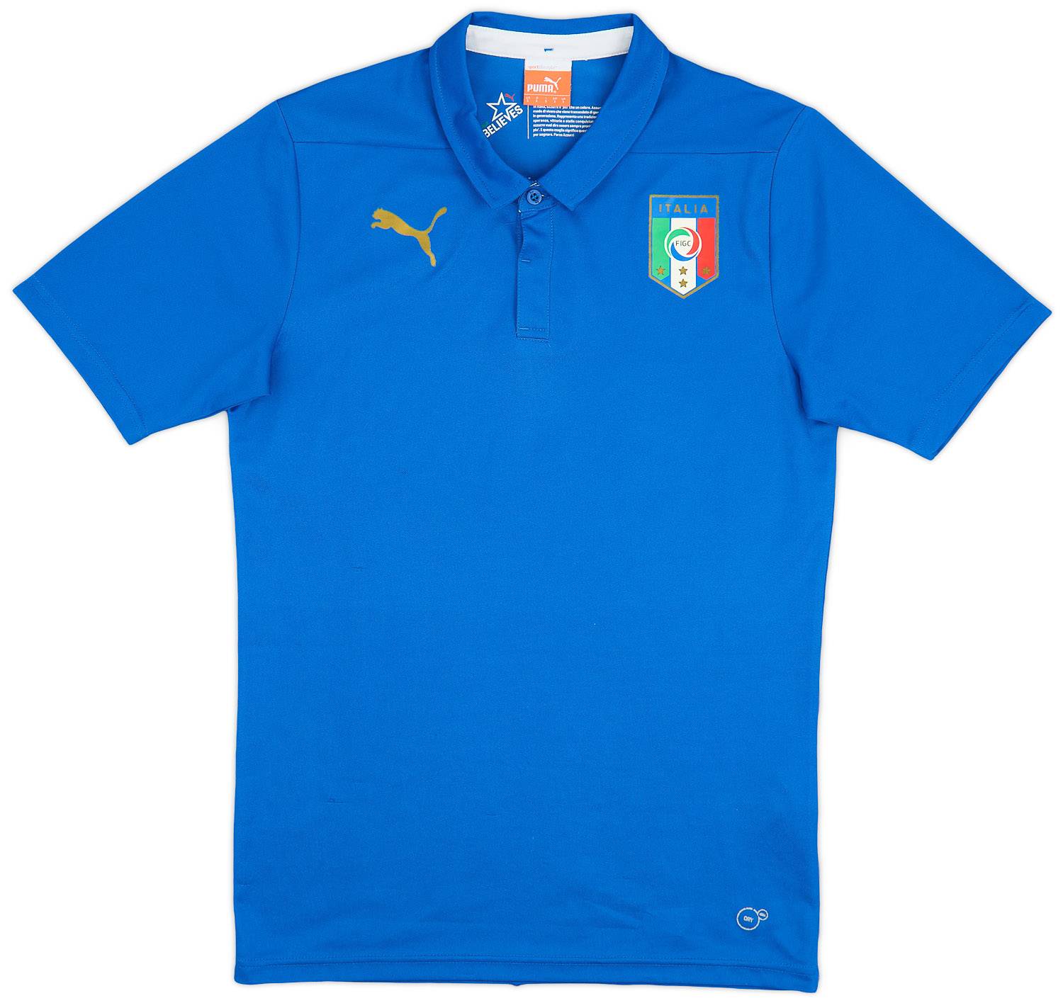 2014-15 Italy Basic Home Shirt - 8/10 - (S)