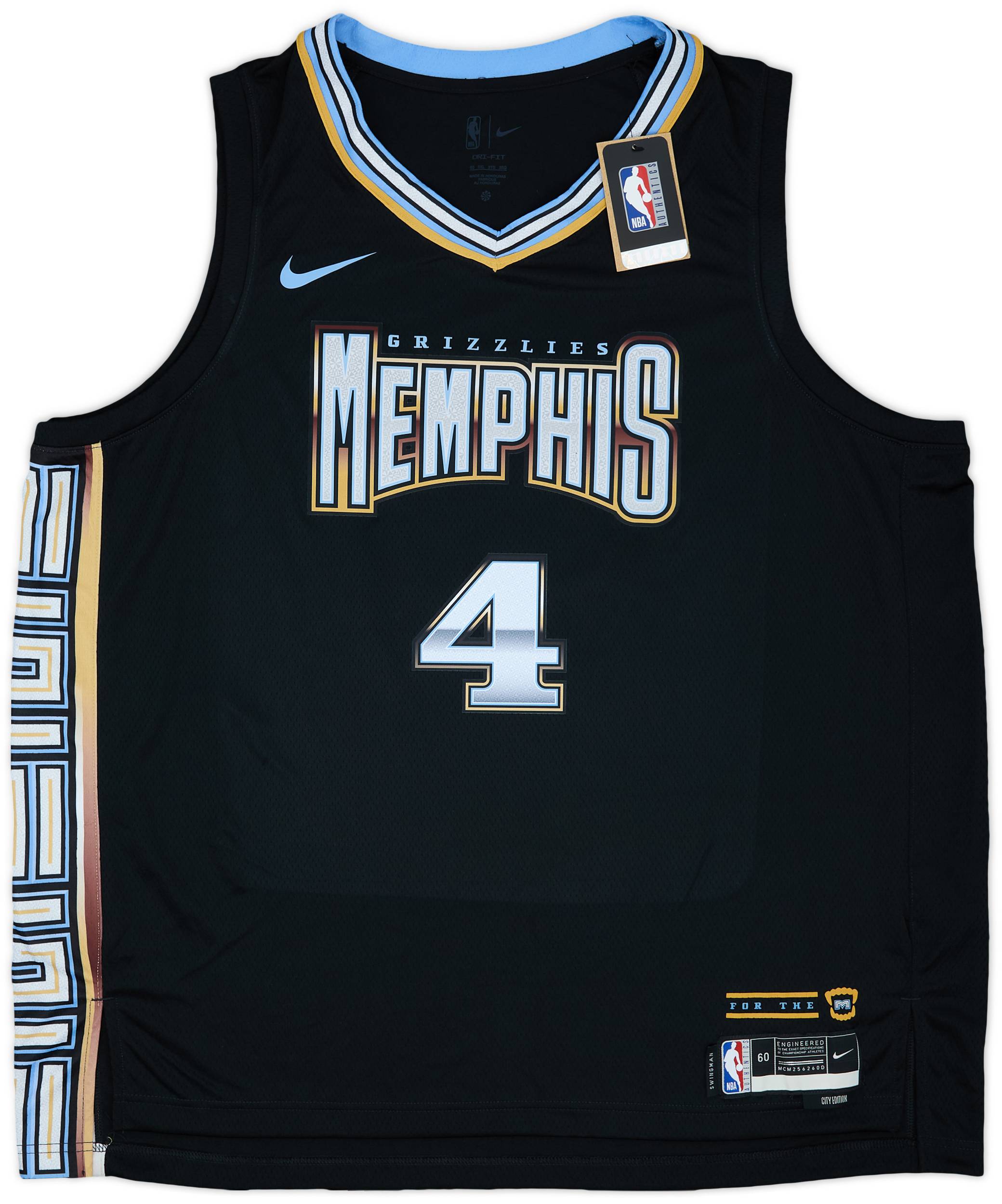 2022-23 Memphis Grizzlies Adams #4 Nike Swingman Alternate Jersey (3XL)