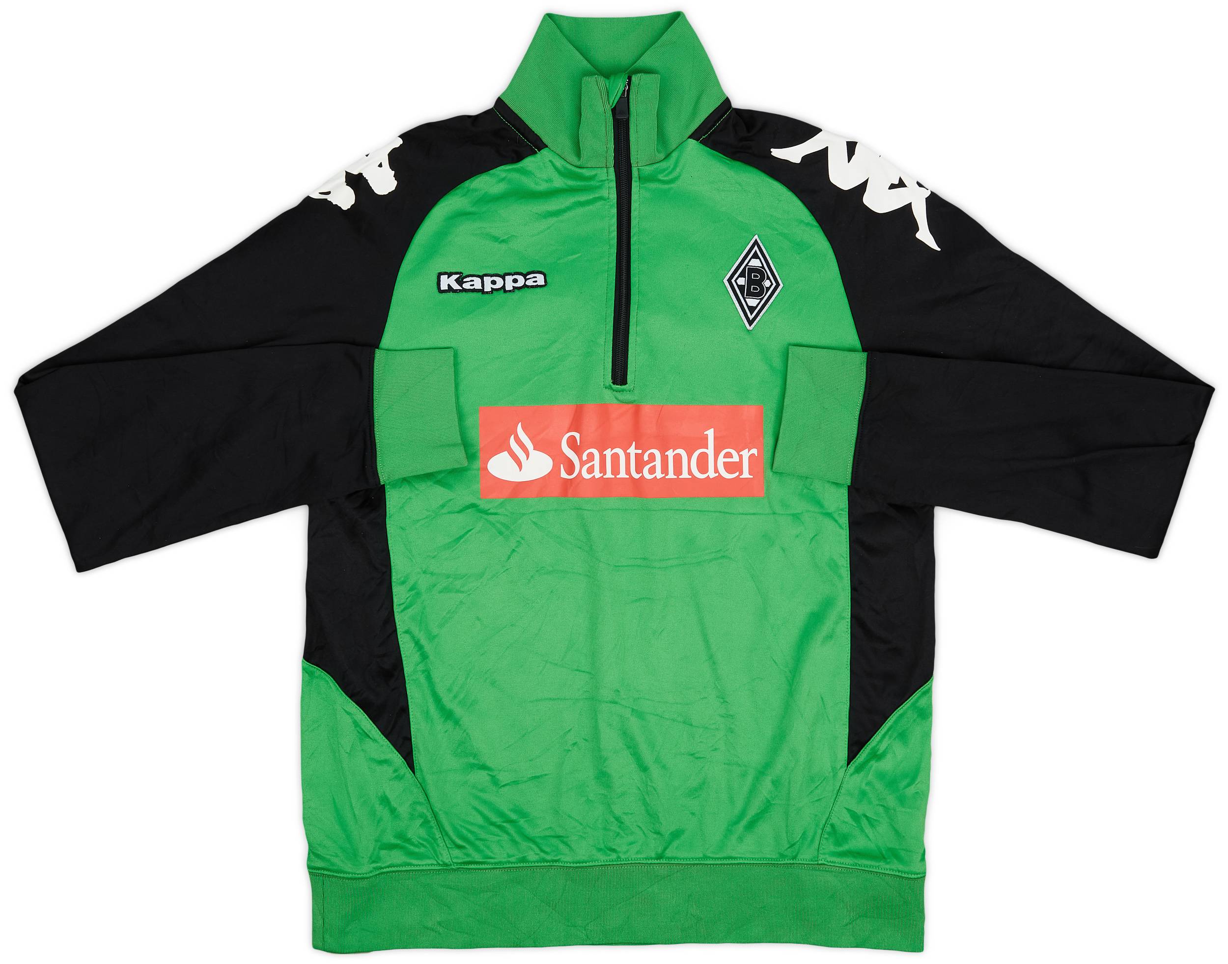 2014-15 Borussia Monchengladbach Kappa 1/4 Zip Drill Top - 9/10 - (M)
