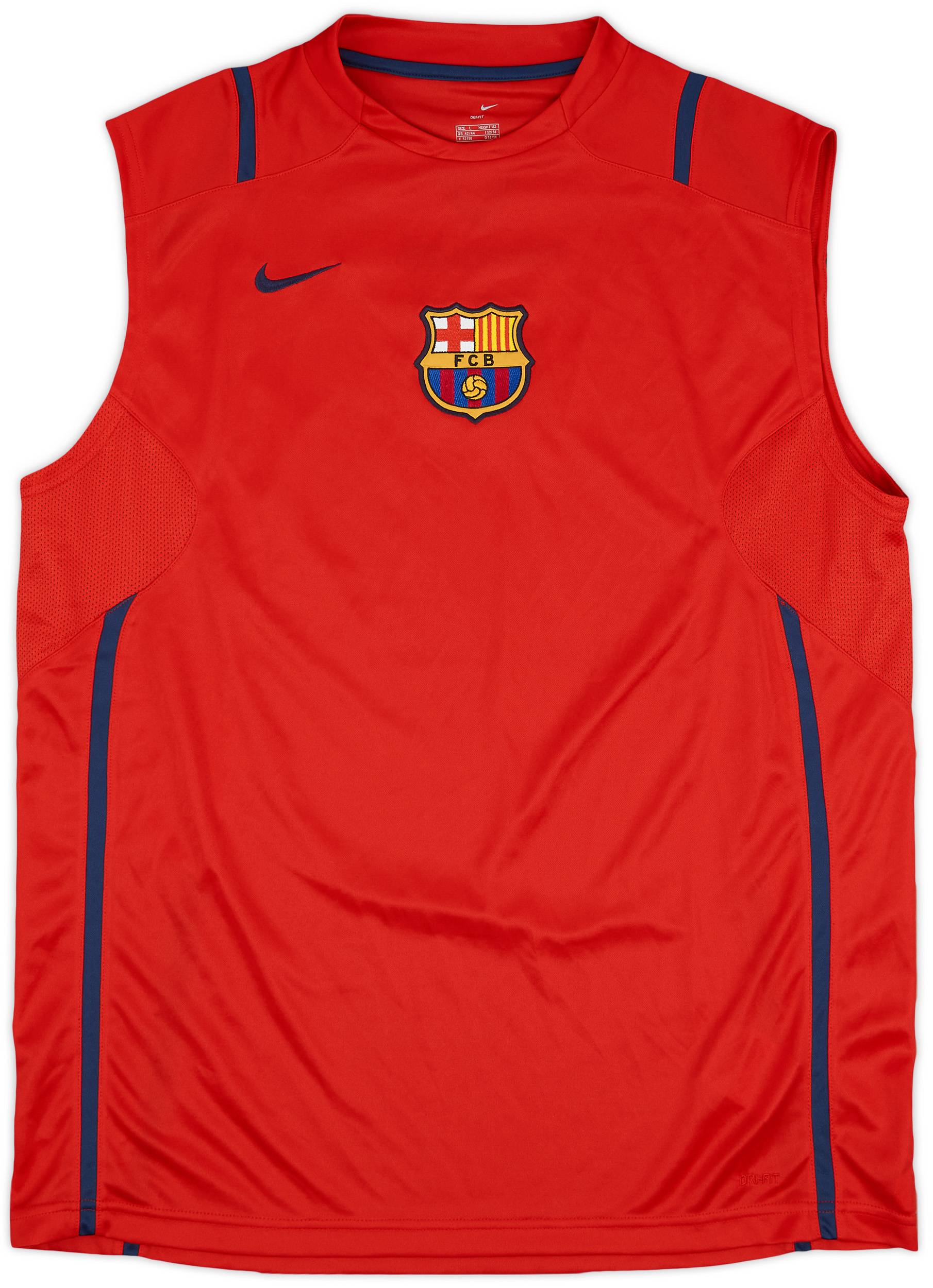 2006-07 Barcelona Nike Training Vest - 9/10 - (L)