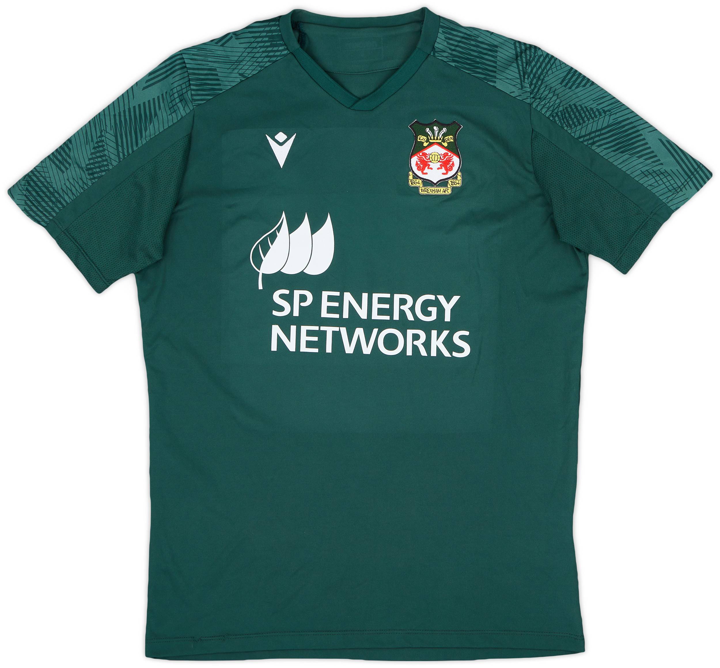 2018-19 Wrexham Macron Training Shirt - 8/10 - (S)