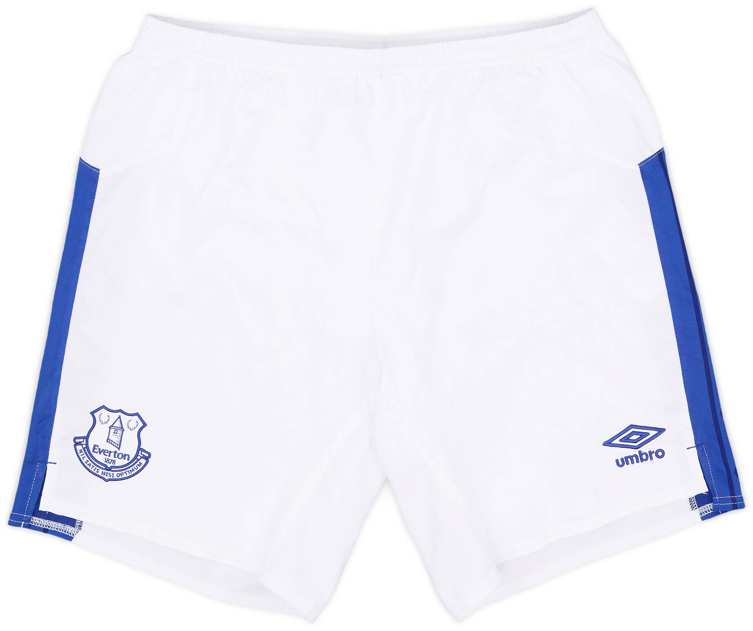 2017-18 Everton Home Shorts - 7/10 - (M)