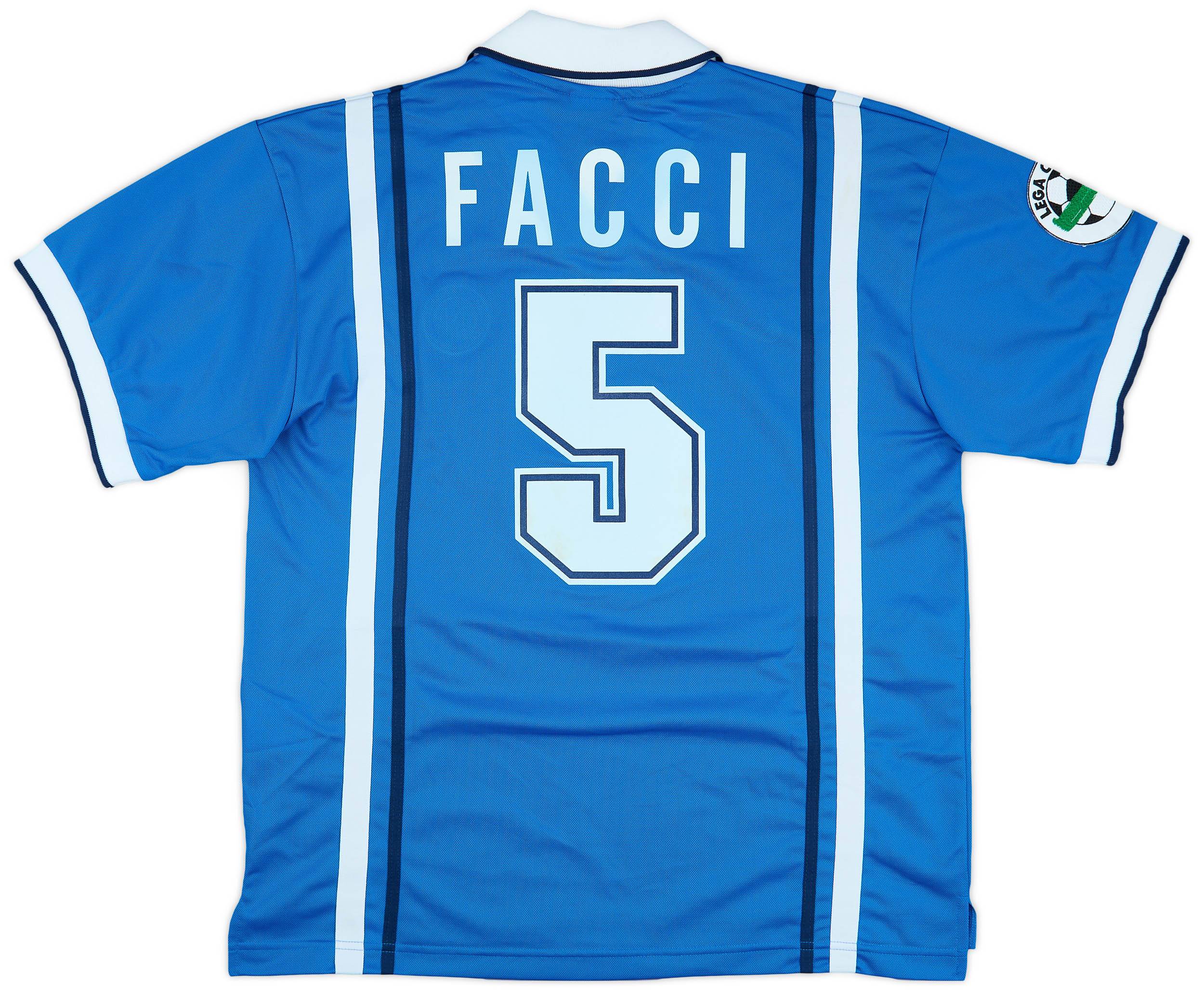 1997-98 Napoli Match Issue Home Shirt Facci #5