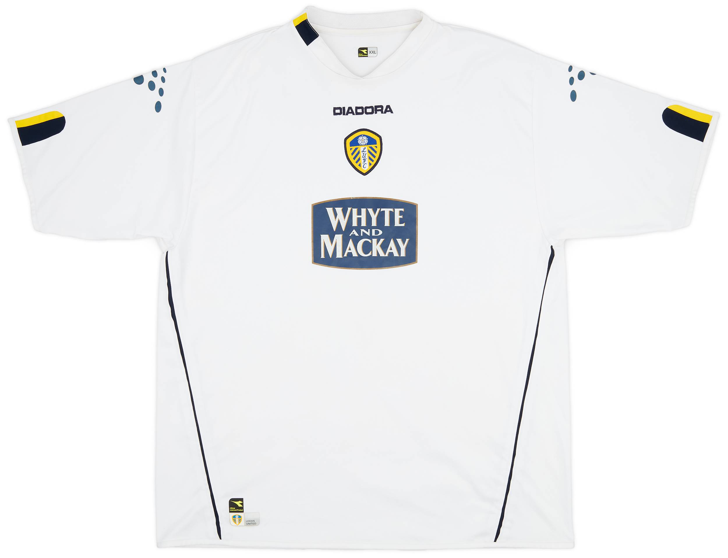 2004-05 Leeds United Home Shirt - 7/10 - (XXL)