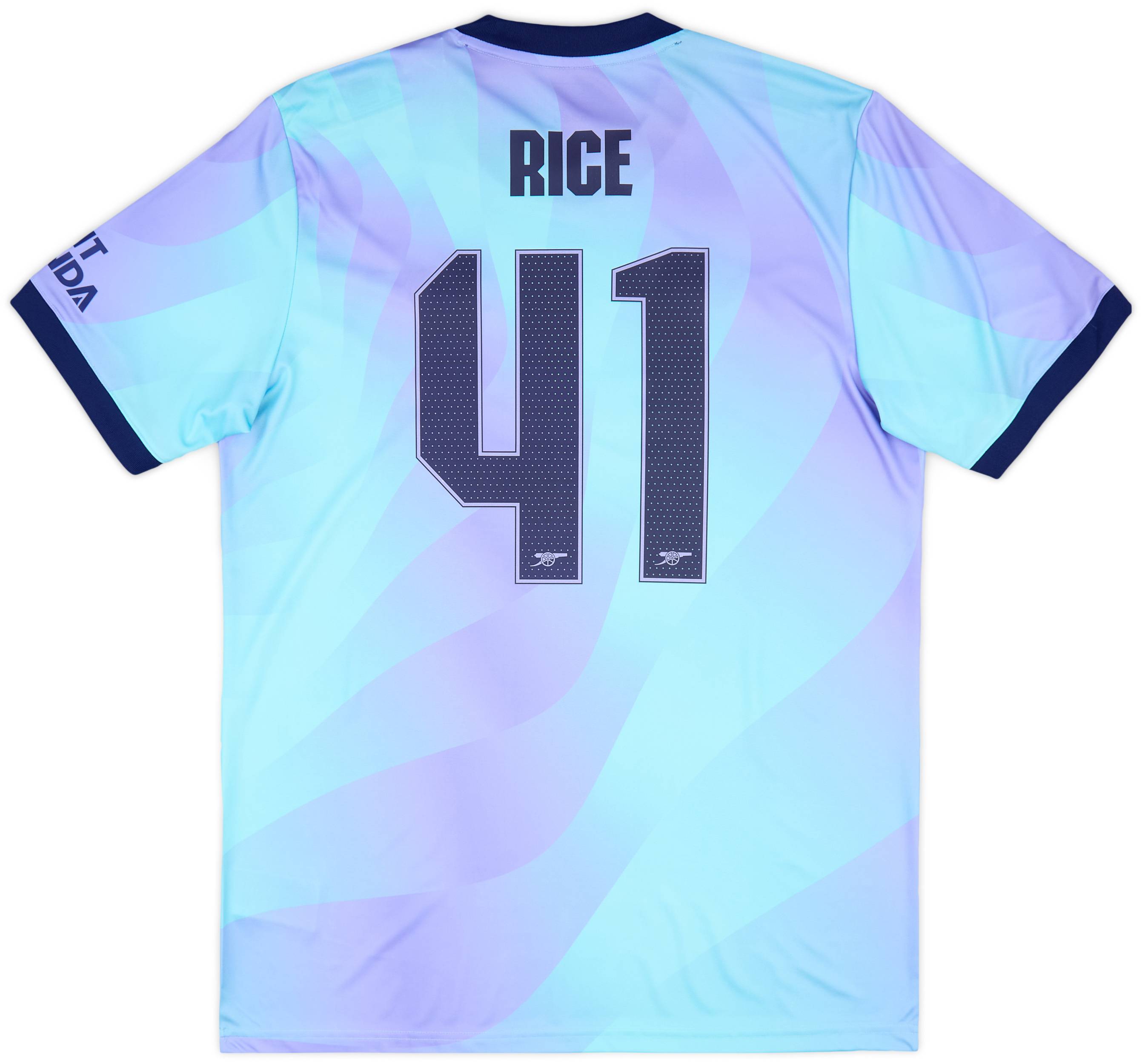 2024-25 Arsenal Third Shirt Rice #41