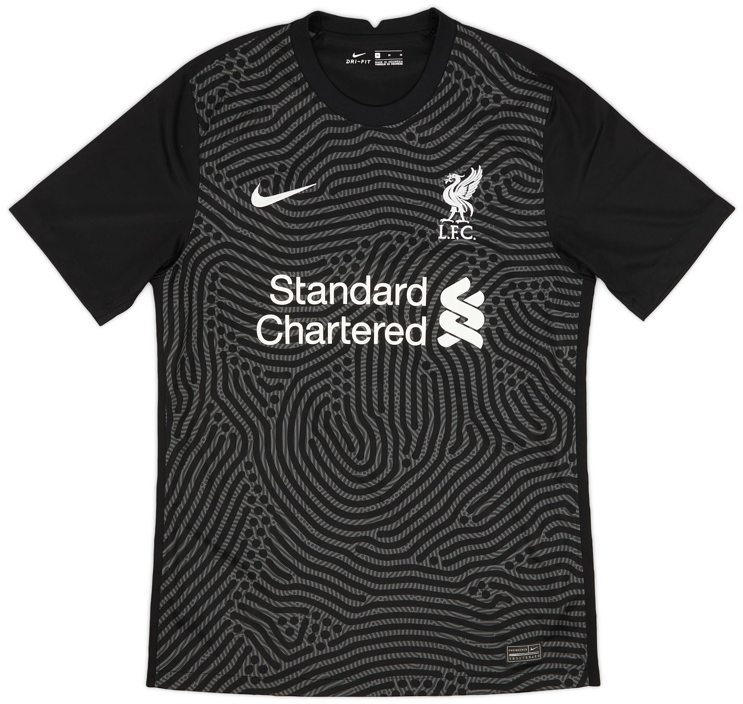 2020-21 Liverpool GK S/S Shirt - 9/10 - (M)