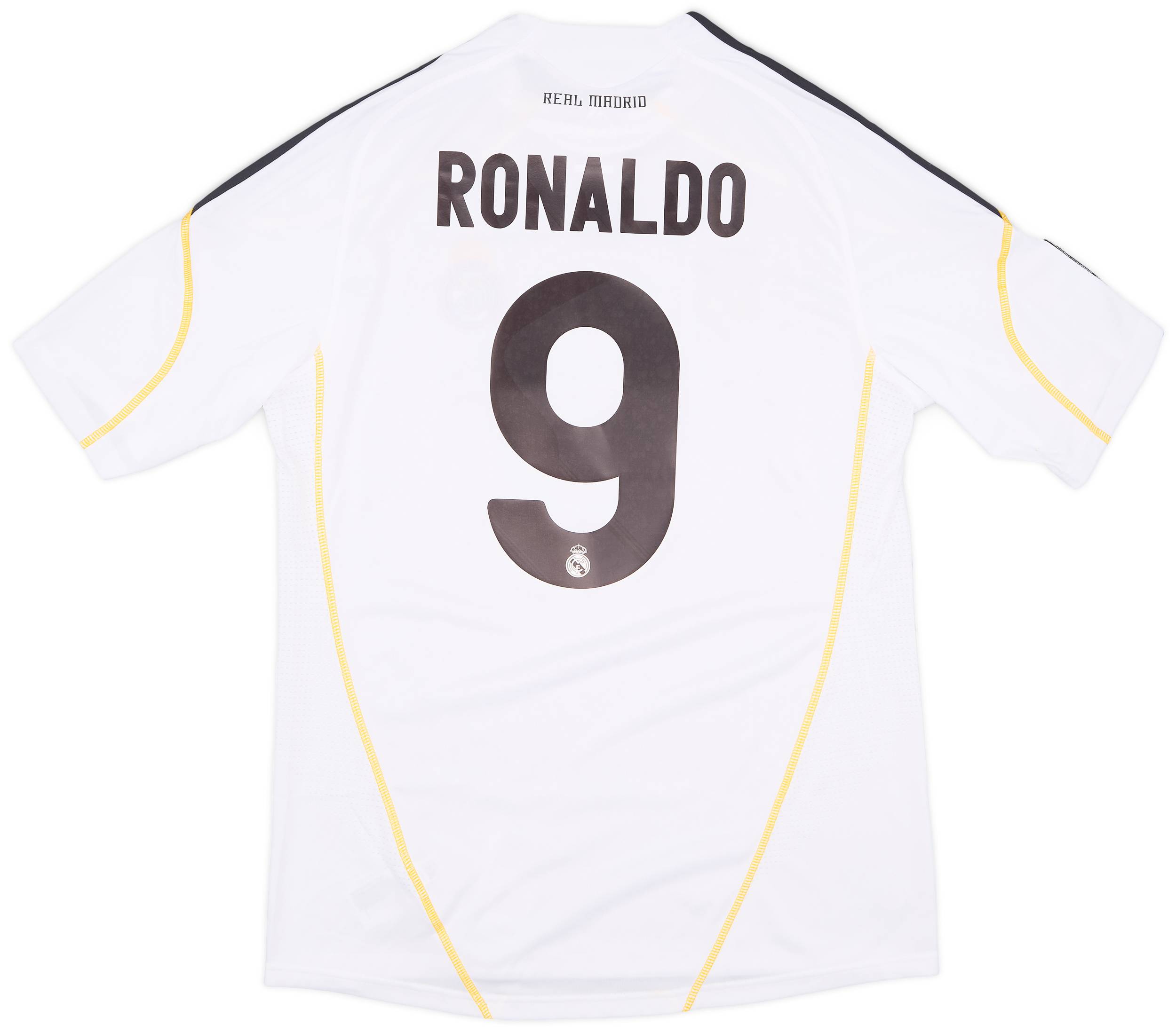 2009-10 Real Madrid Home Shirt Ronaldo #9 (M)