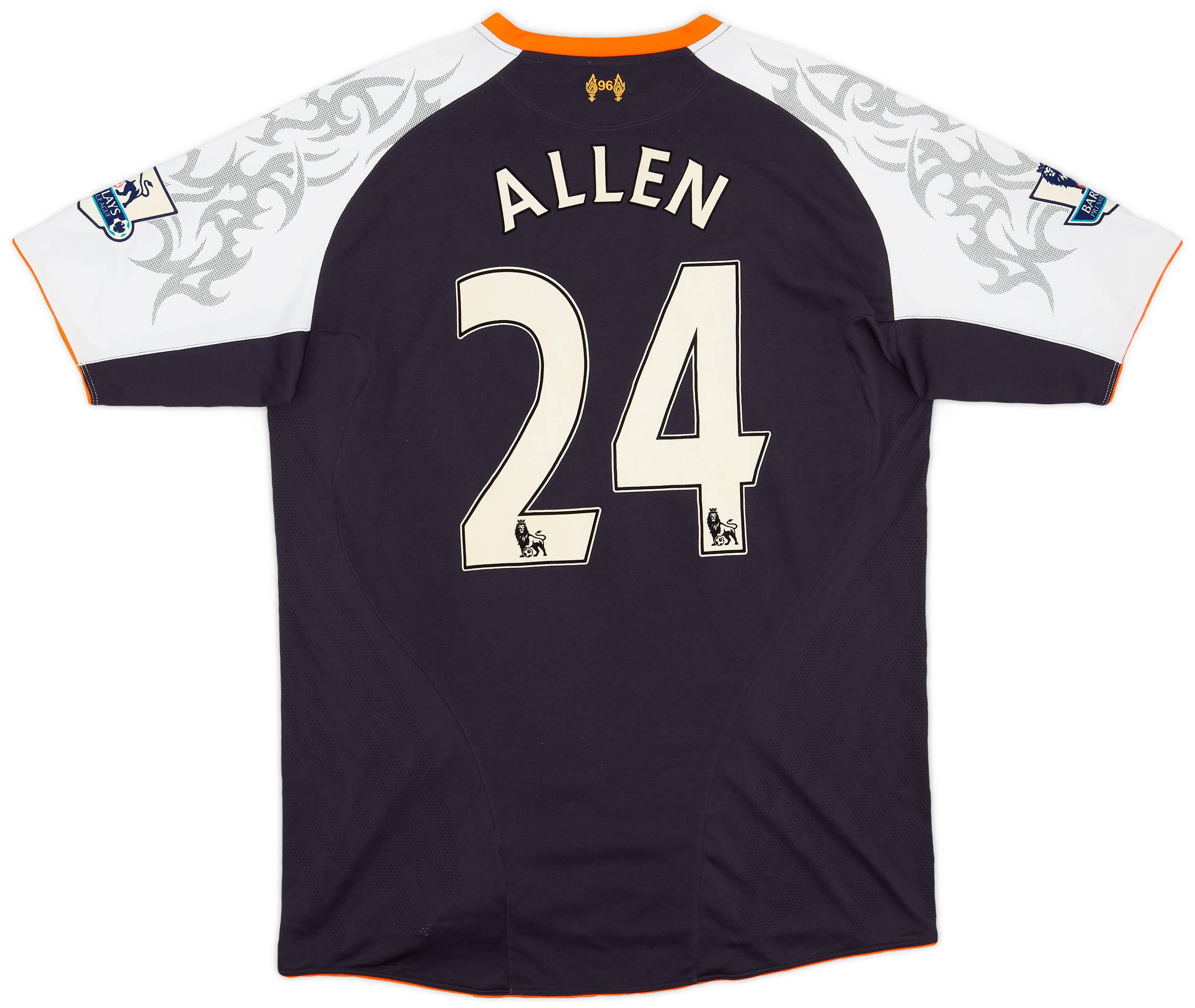 2012-13 Liverpool Third Shirt Allen #24 - 8/10 - (XL)