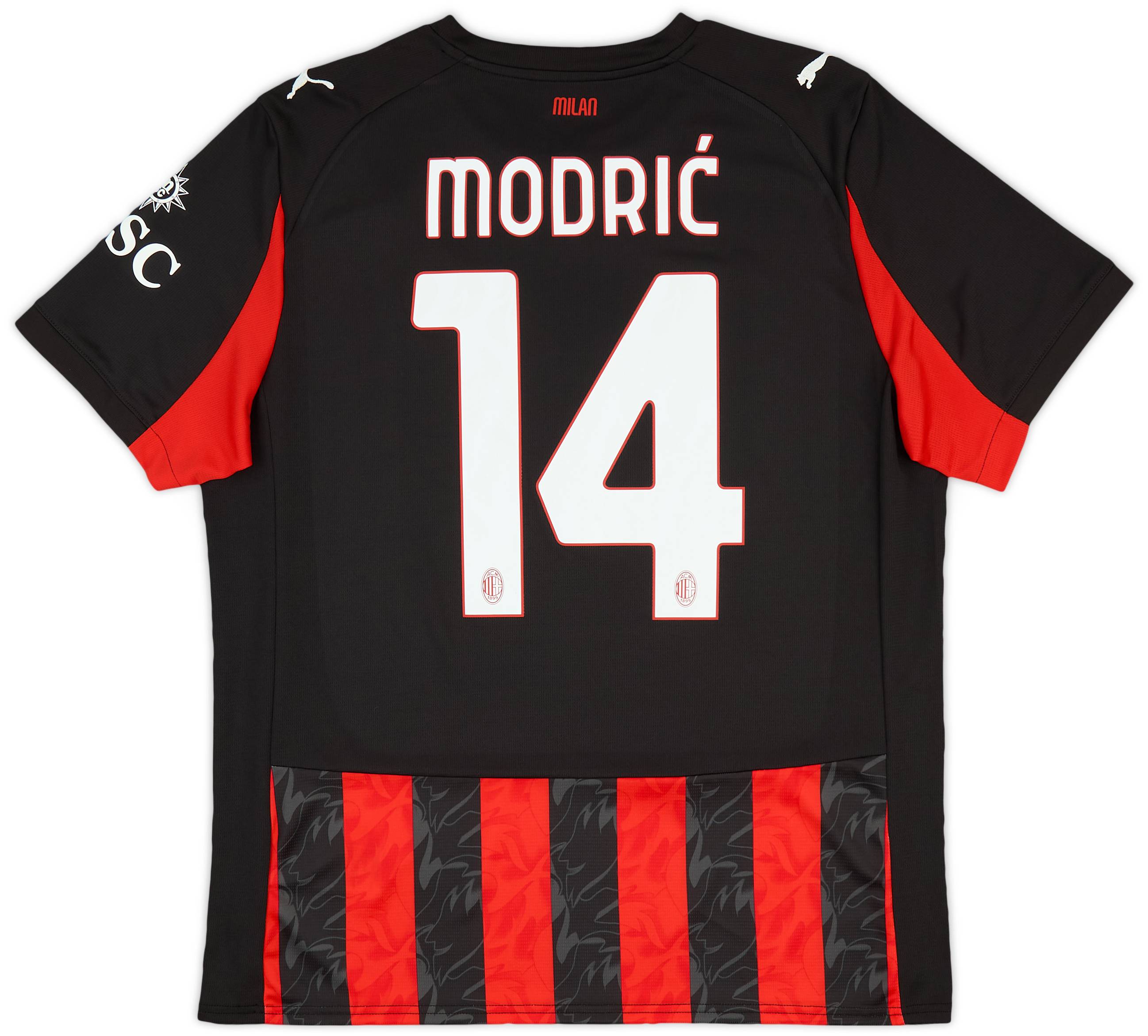 2025-26 AC Milan Home Shirt Modric #14