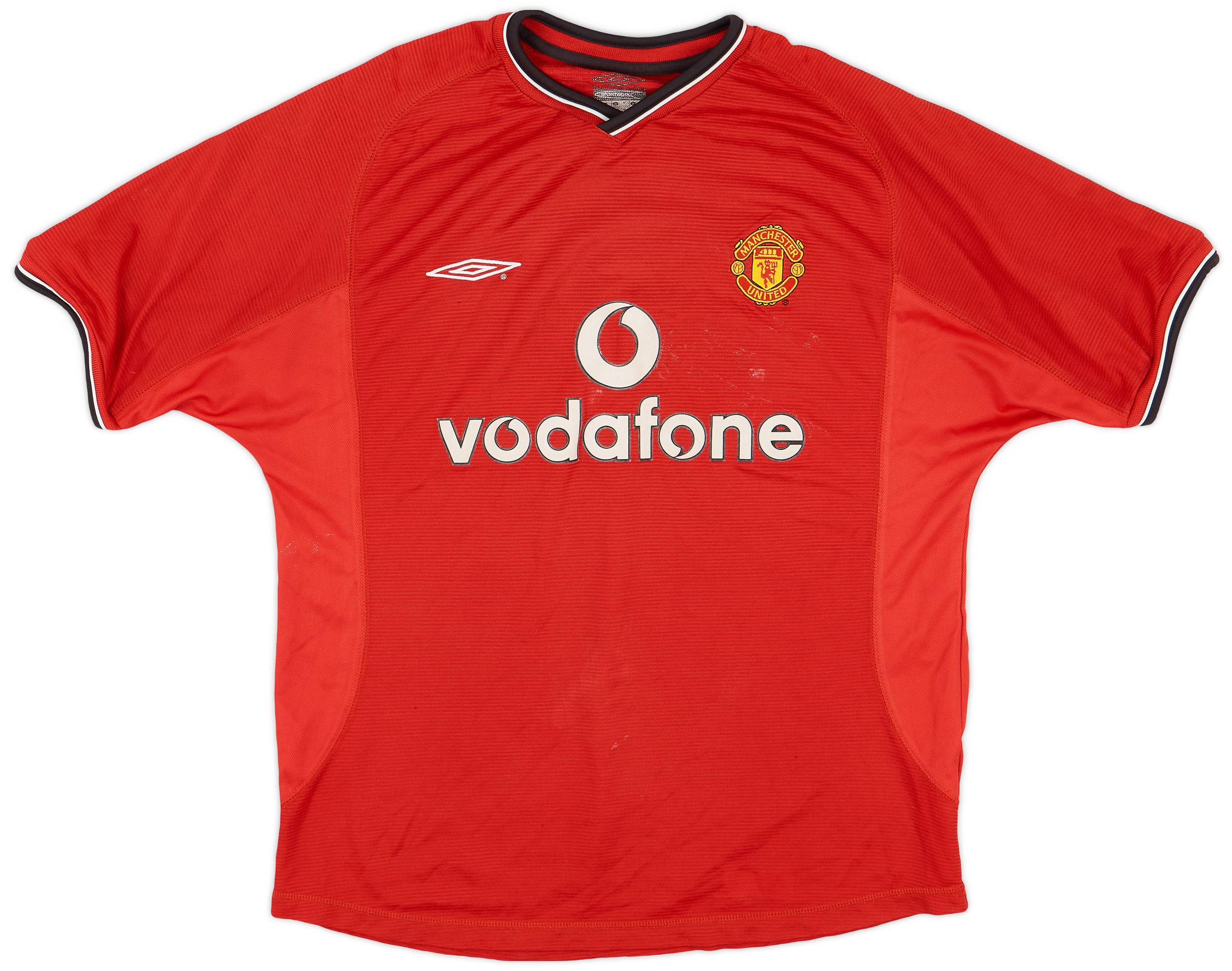 2000-02 Manchester United Home Shirt - 5/10 - (M)