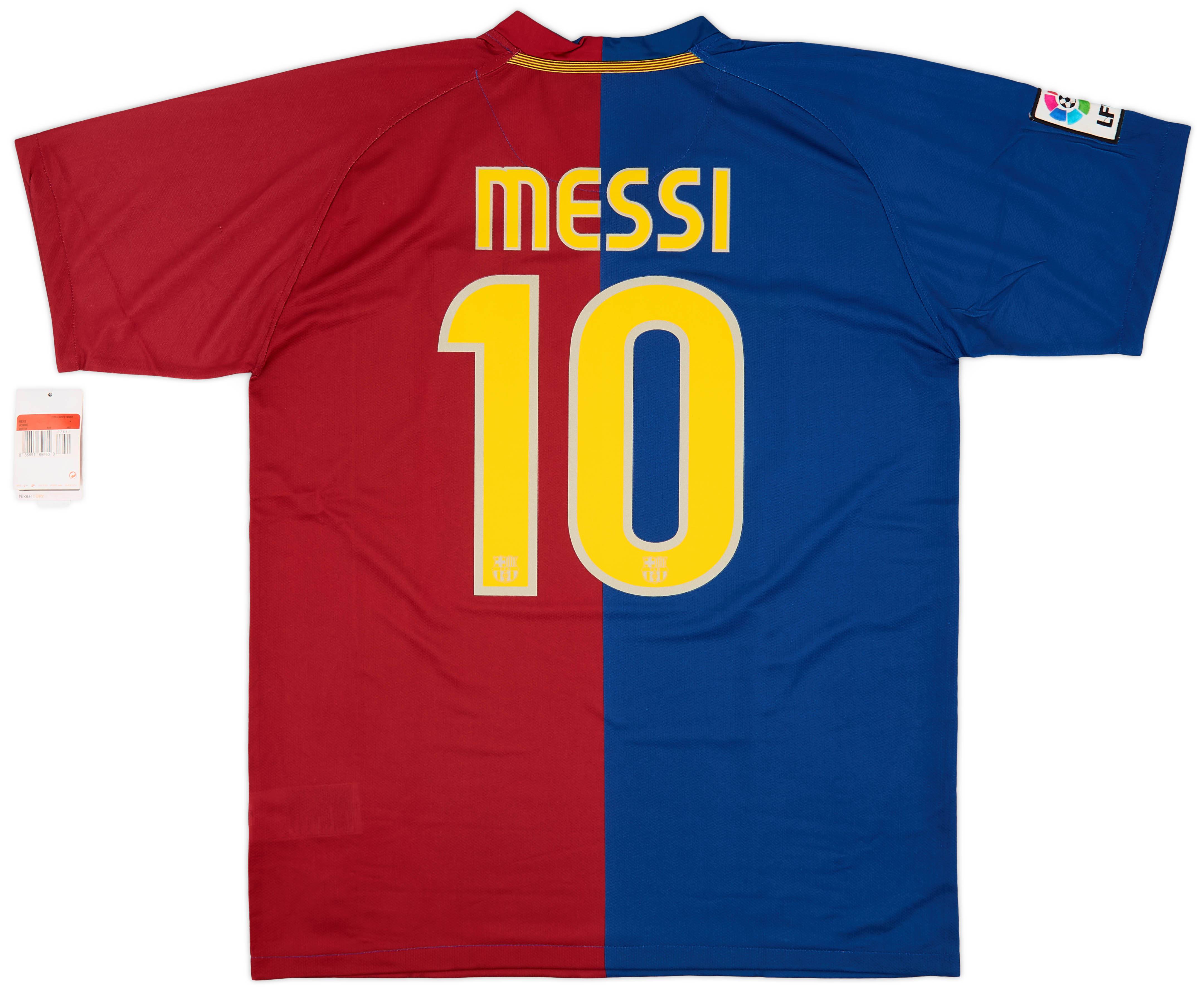 2008-09 Barcelona Home Shirt Messi #10 (L)