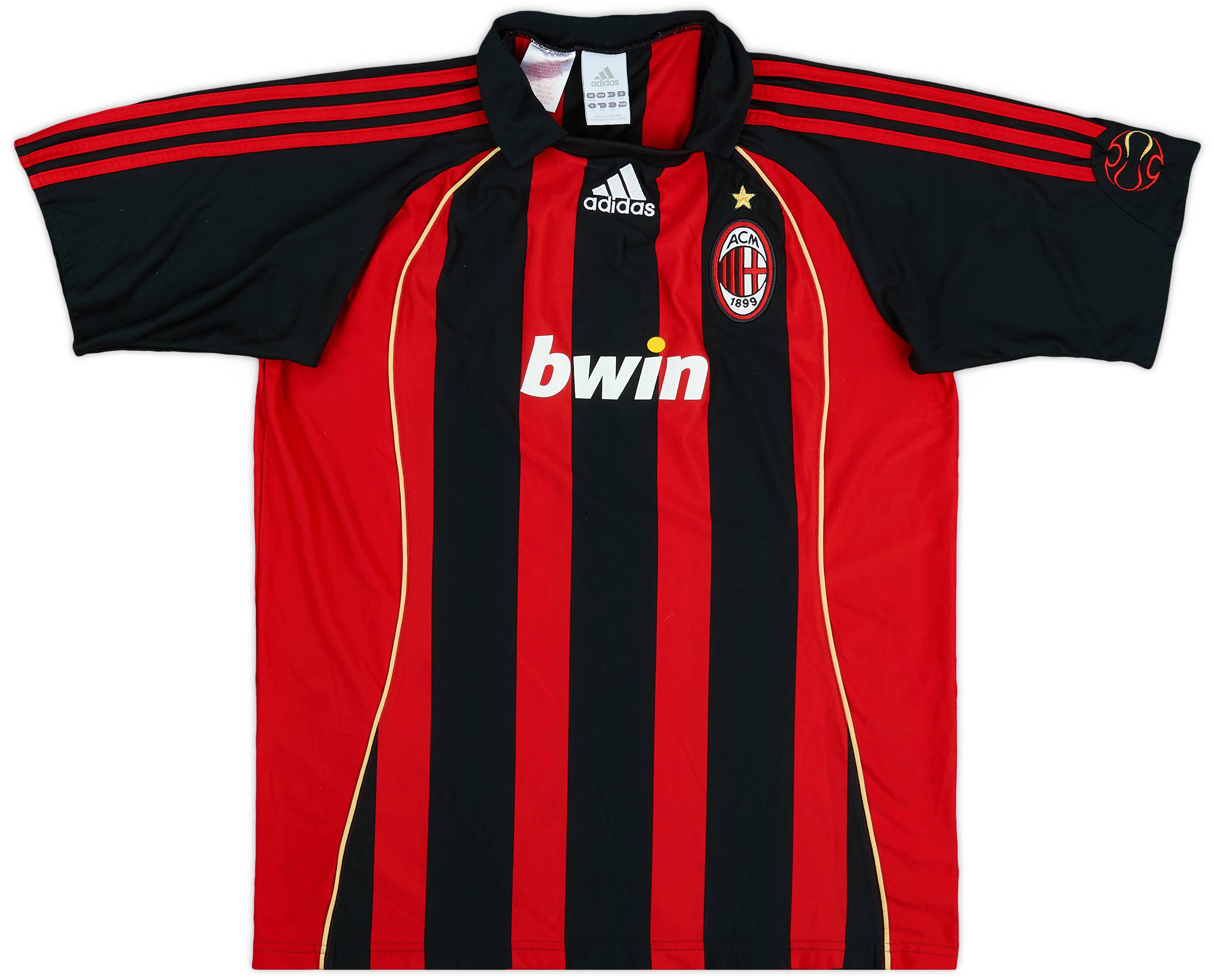 2006-07 AC Milan Basic Home Shirt - 8/10 - (XL.Boys)