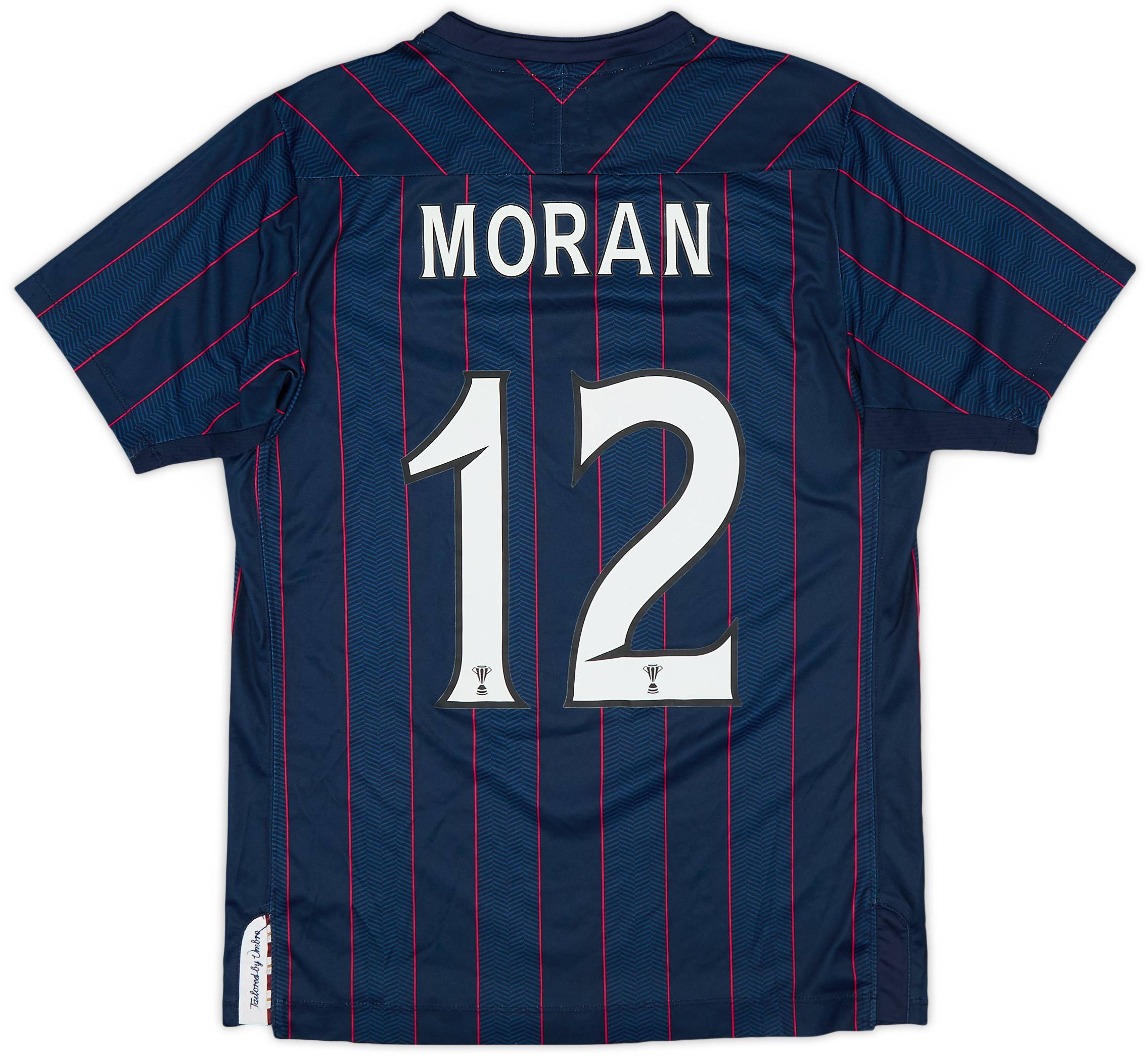 2010-11 Hearts Away Shirt Moran #12 - 8/10 - (XL.Boys)