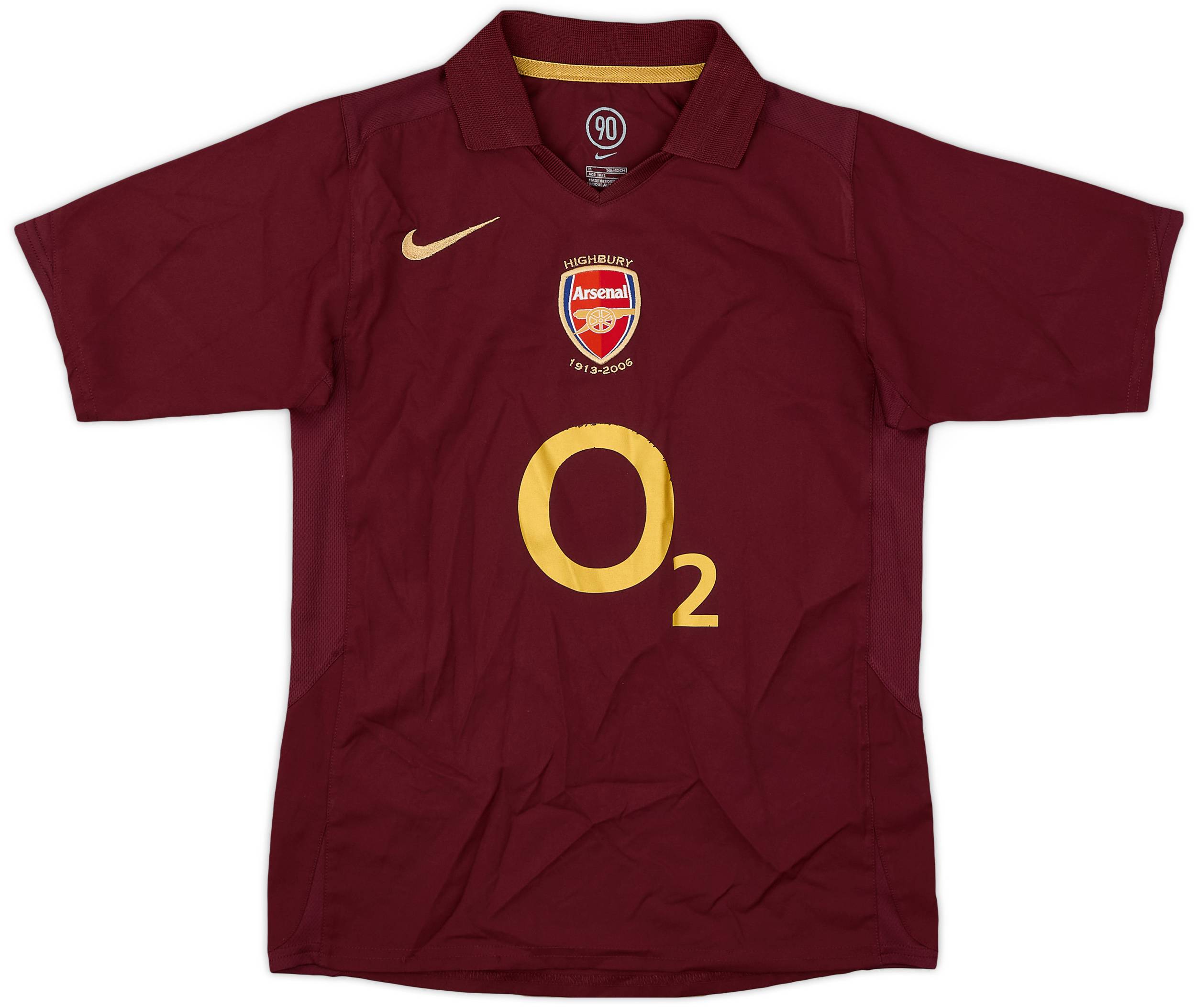 2005-06 Arsenal Home Shirt - 6/10 - (M.Boys)