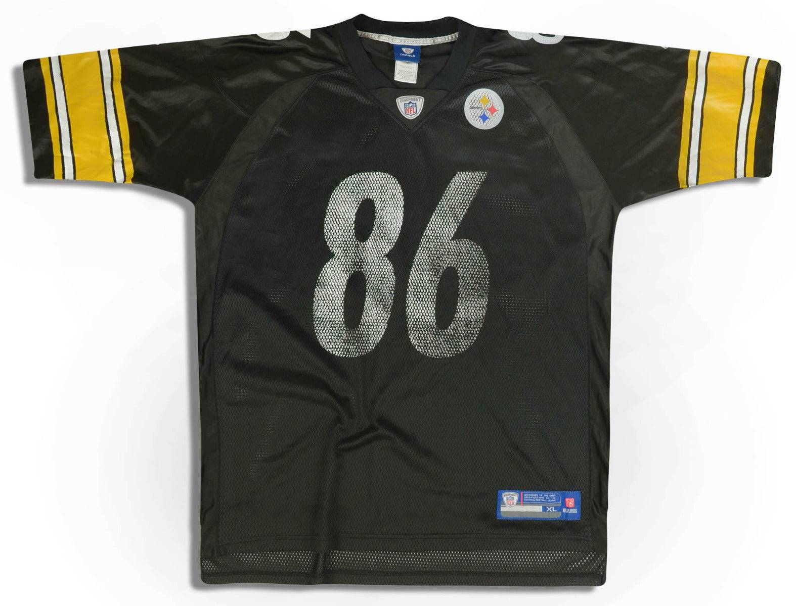 2008-11 Pittsburgh Steelers Ward #86 Reebok On Field Jersey (Home) XL