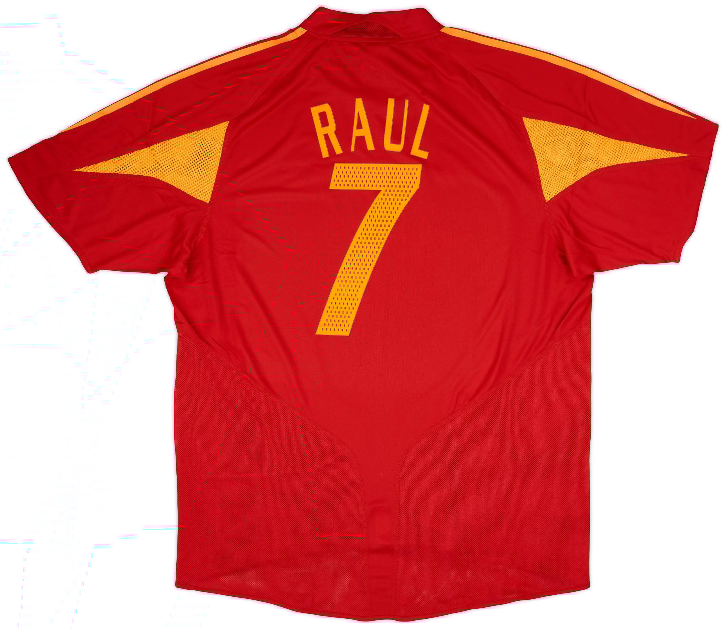 2004-06 Spain Home Shirt Raul #7 (XL)