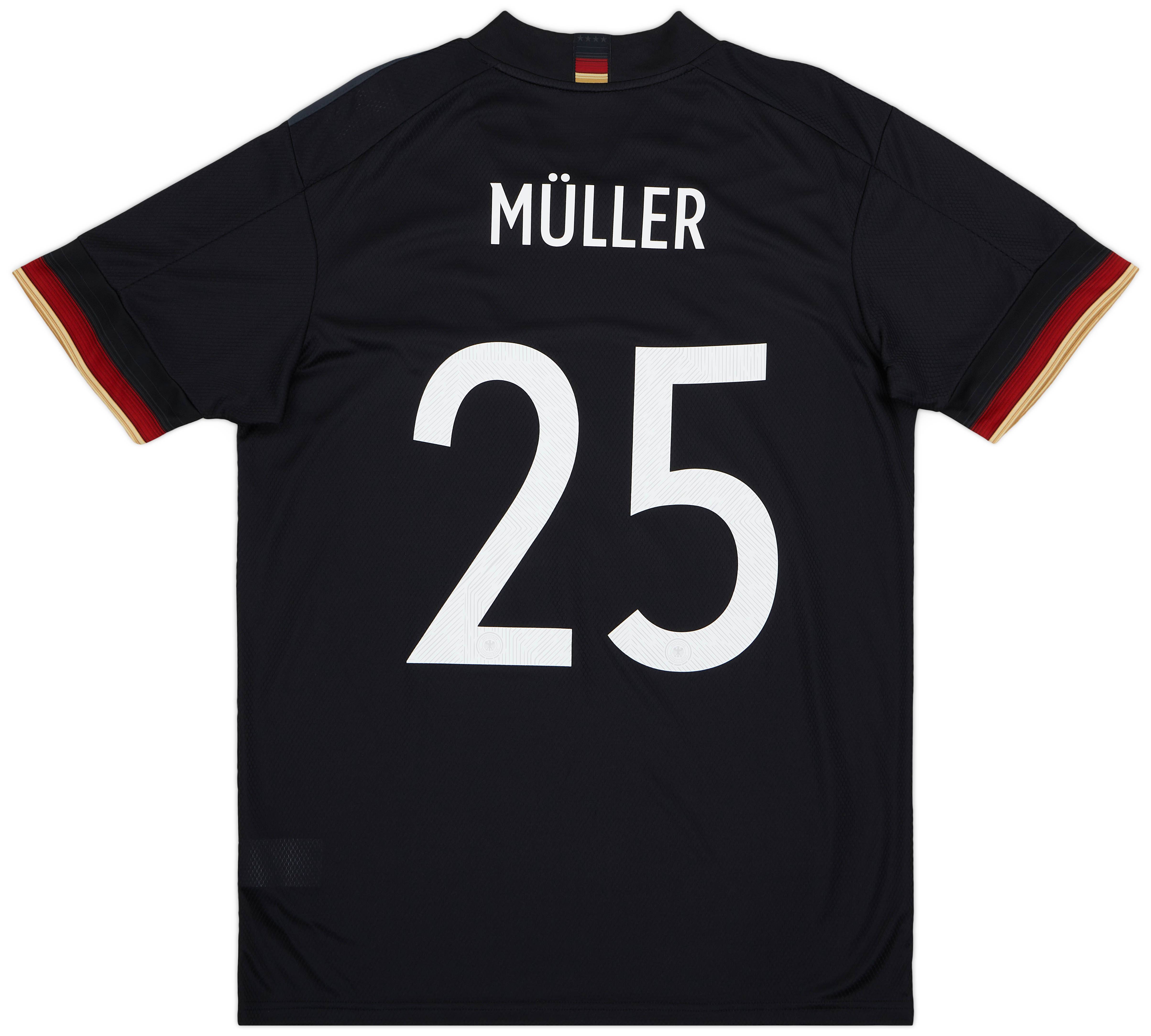 2020-21 Germany Away Shirt Muller #25 - 9/10