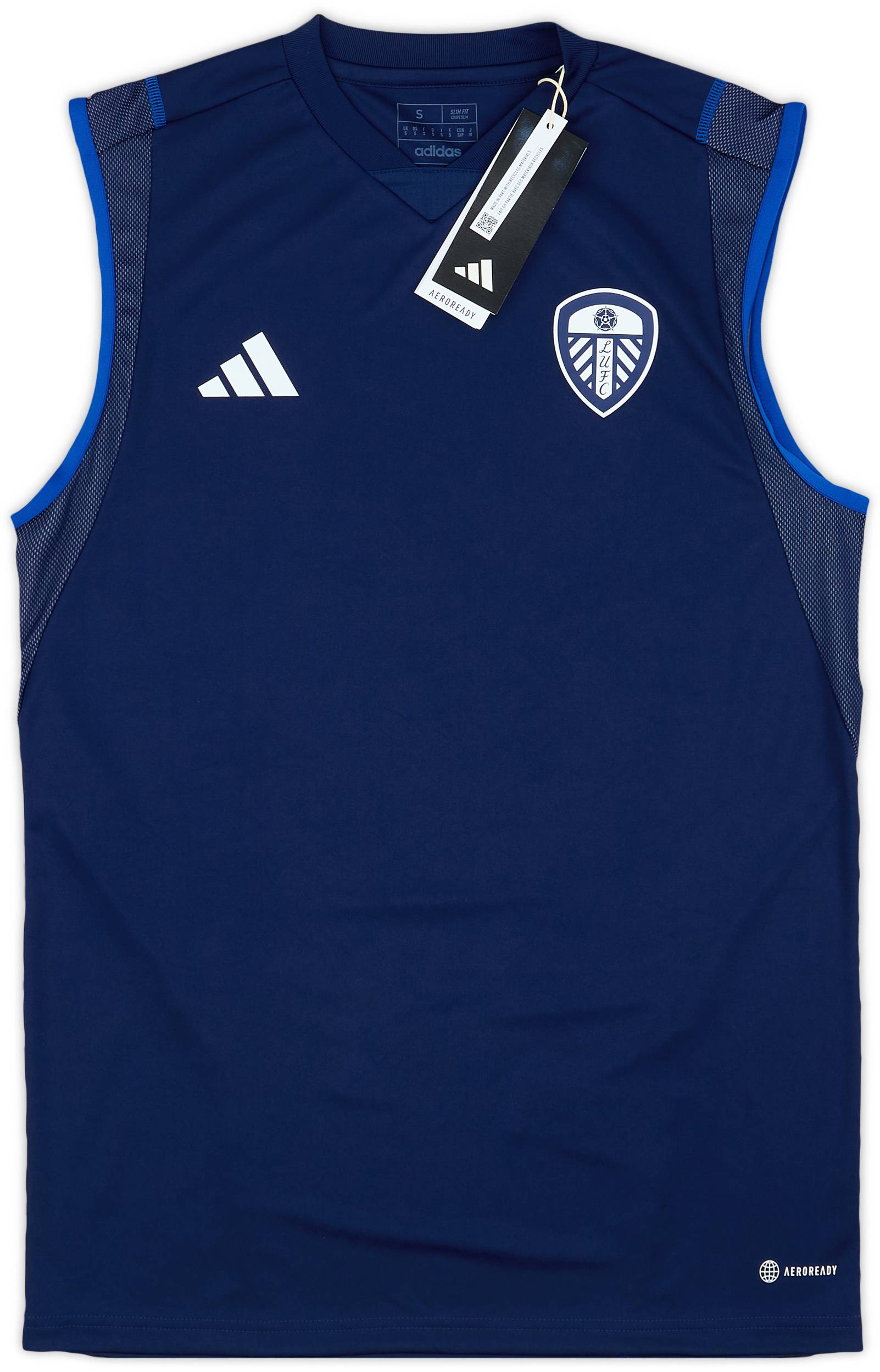 2023-24 Leeds United adidas Training Vest (S)