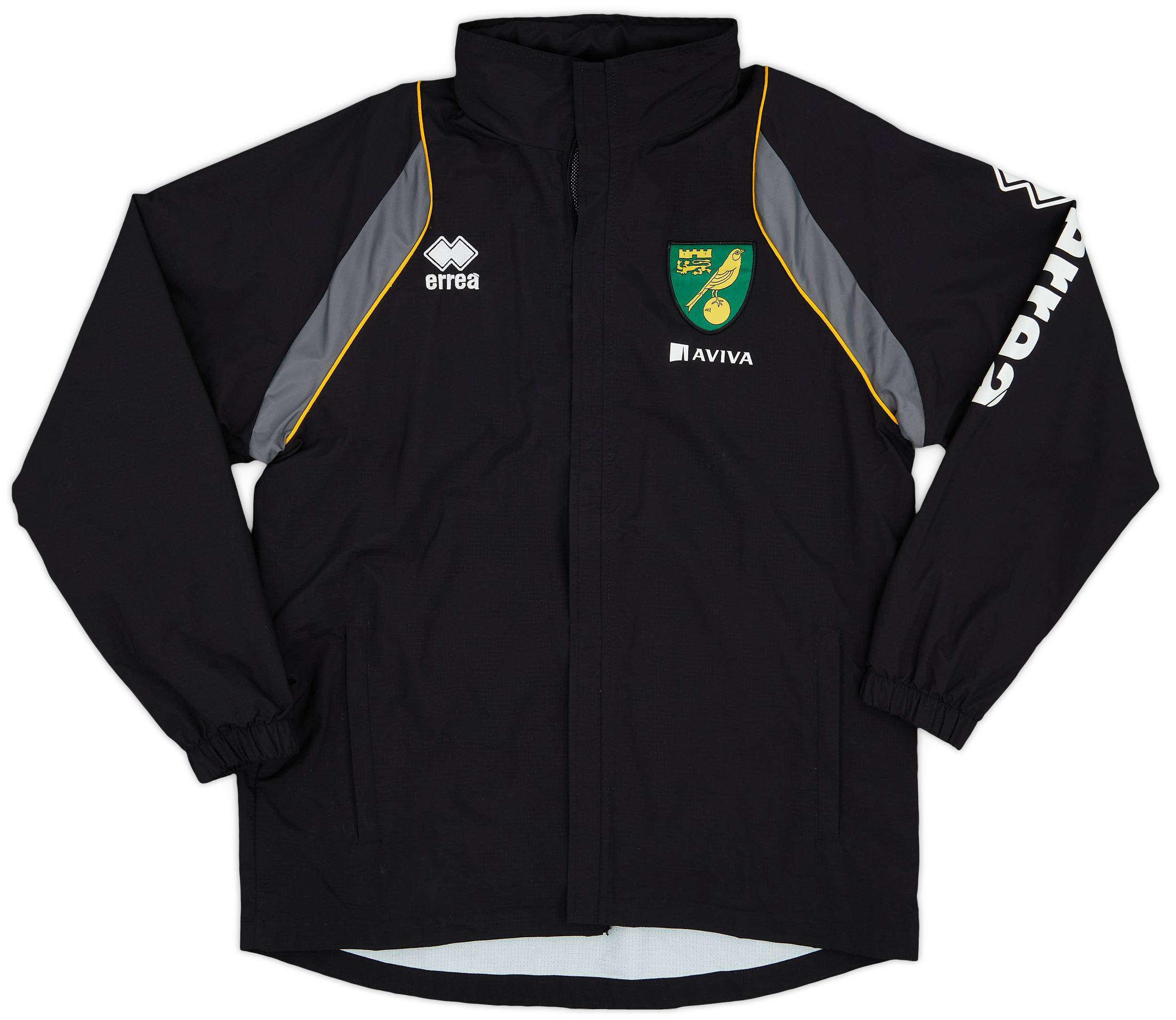 2014-15 Norwich Errea Hooded Rain Jacket - 4/10 - (M)