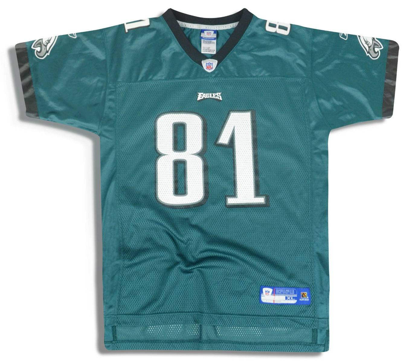2005 Philadelphia Eagles Owens #81 Reebok On Field Jersey (Home) Y