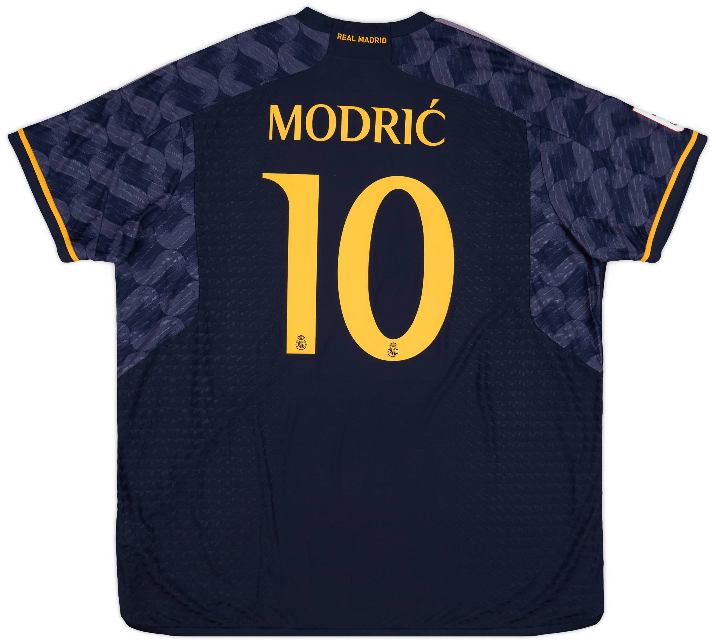 2023-24 Real Madrid Authentic Away Shirt Modric #10 (3XL)