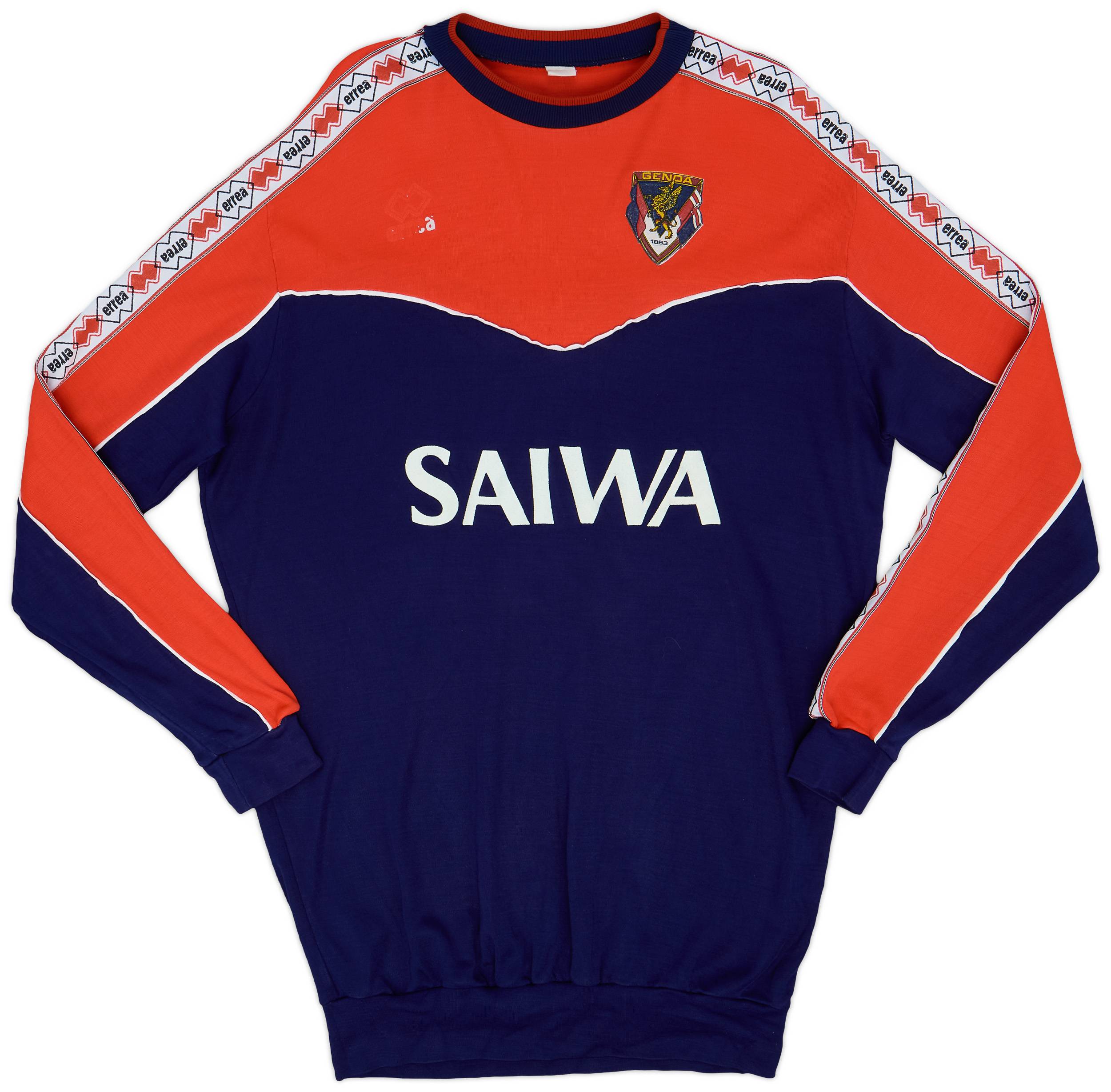 1992-93 Genoa Errea Player Issue Sweat Top #20 - 4/10 - (XXL)