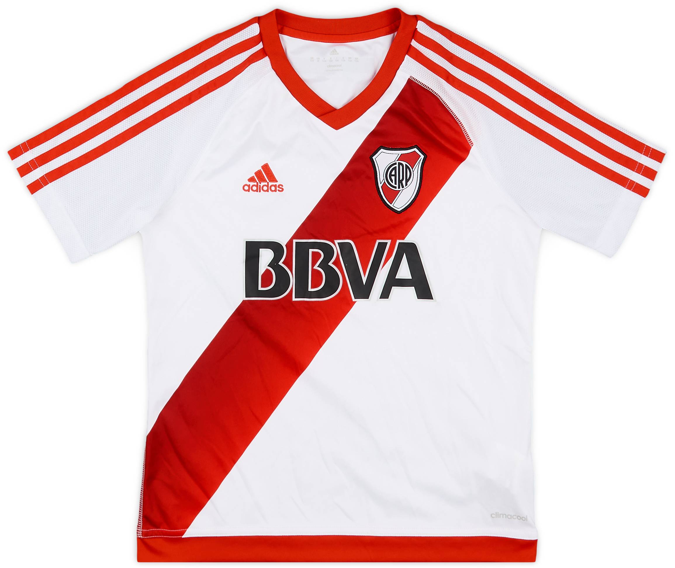 2016-17 River Plate Home Shirt - 9/10 - (M.Boys)