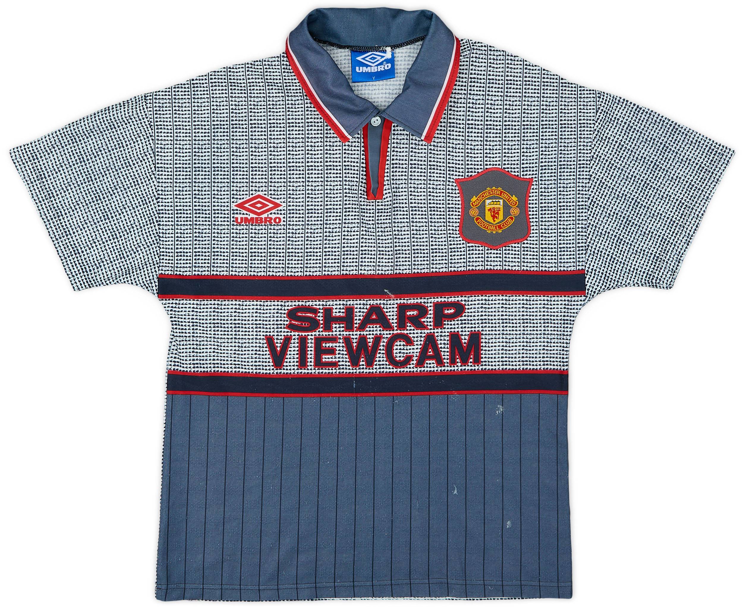 1995-96 Manchester United Away Shirt - 6/10 - (Y)