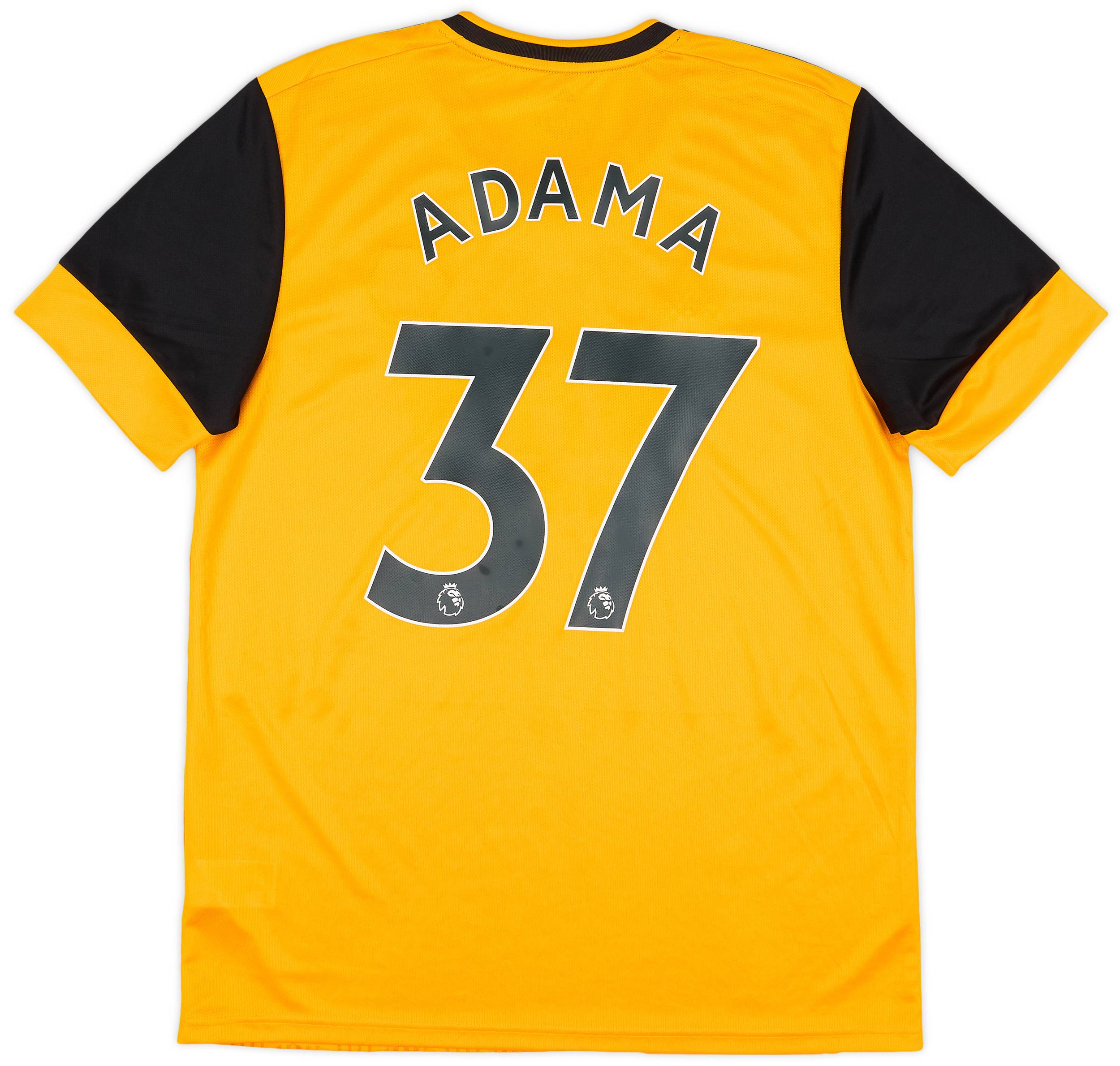 2020-21 Wolves Home Shirt Adama #37 - 9/10 - (L)