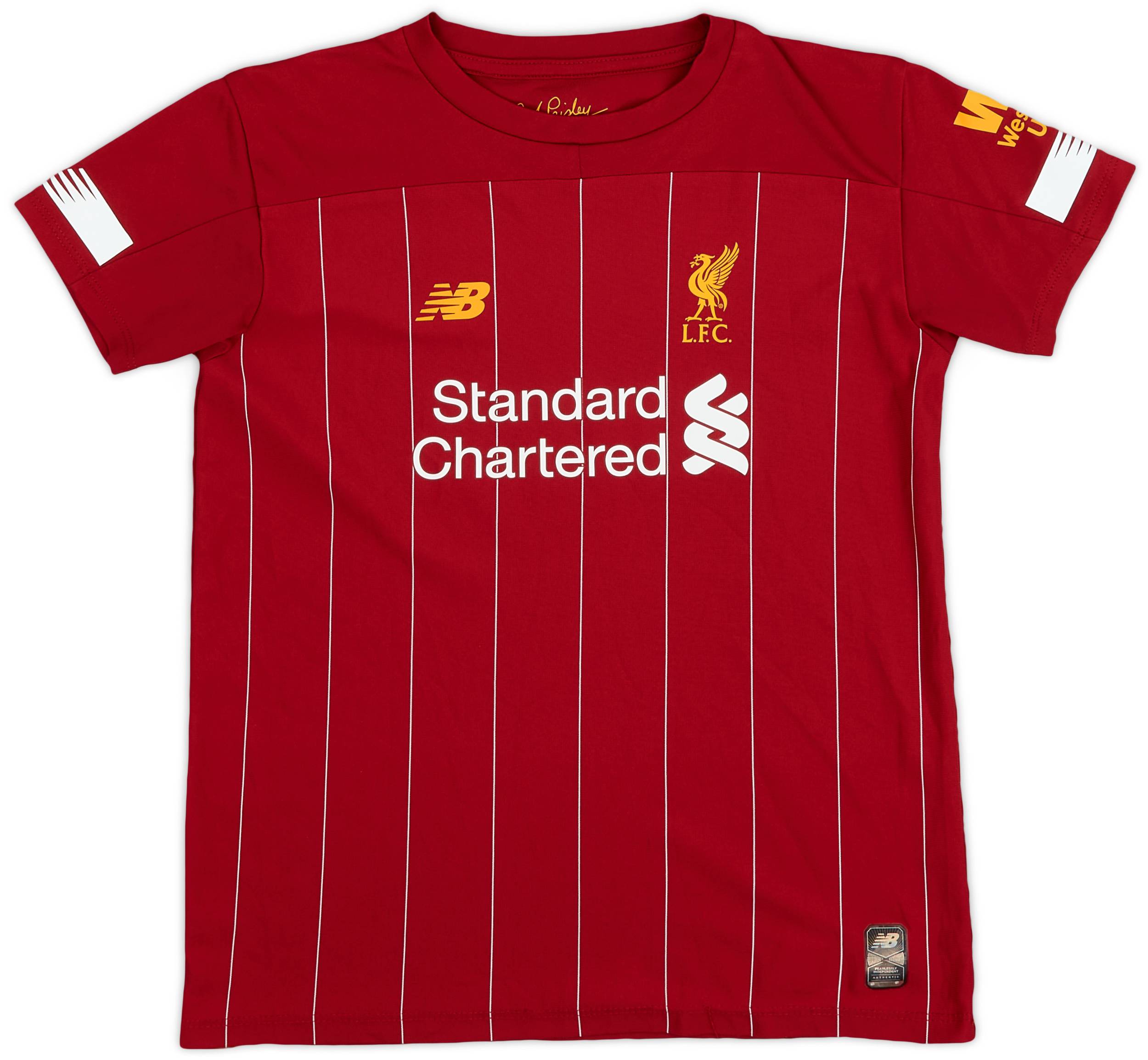 2019-20 Liverpool Home Shirt - 9/10 - (S.Boys)