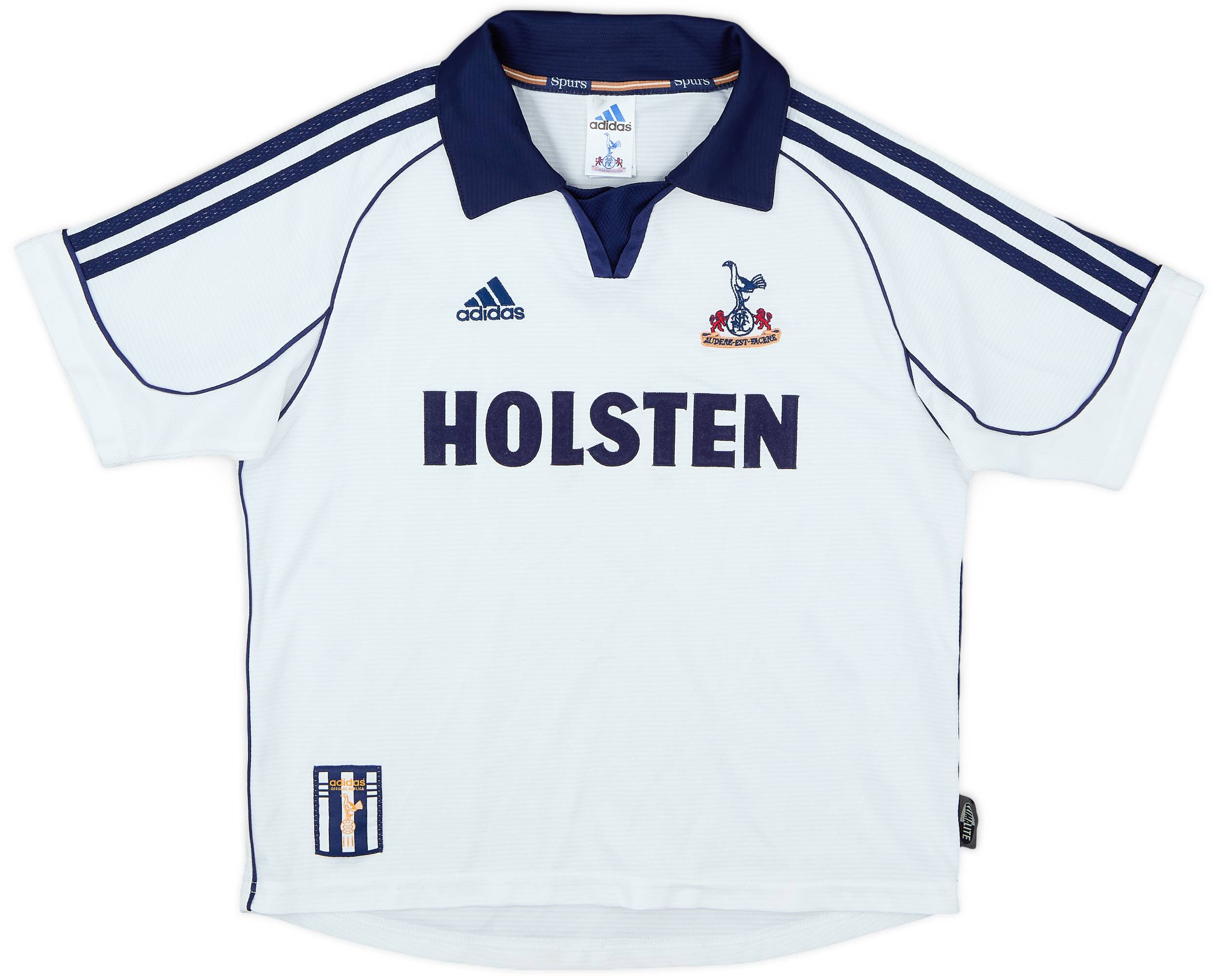 1999-01 Tottenham Home Shirt - 8/10 - (L.Boys)